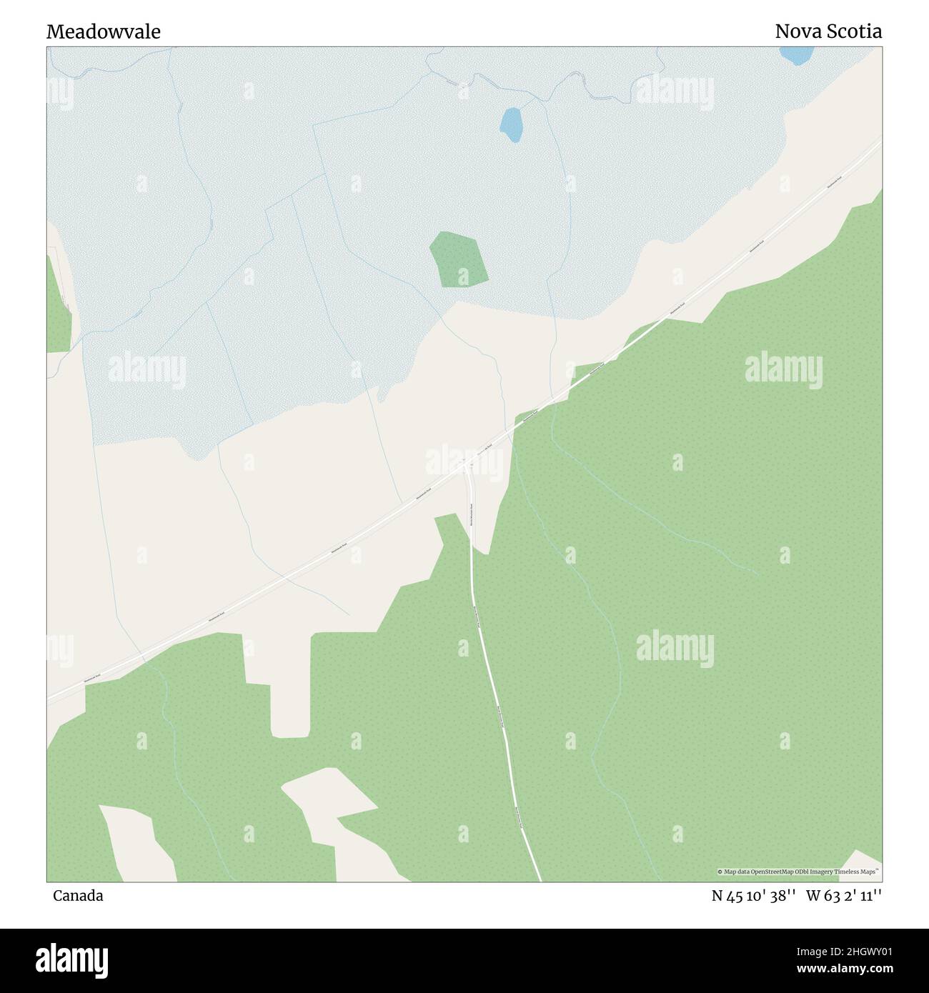 Meadowvale map hi-res stock photography and images - Alamy