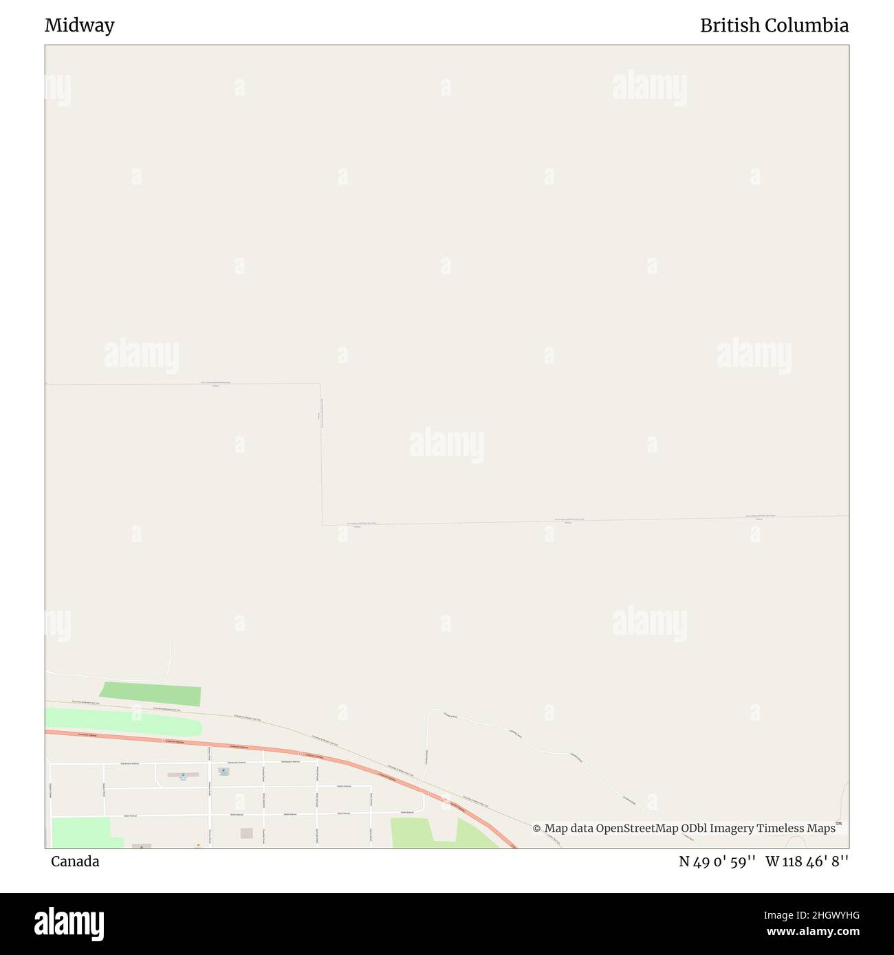 Midway map hi-res stock photography and images - Alamy