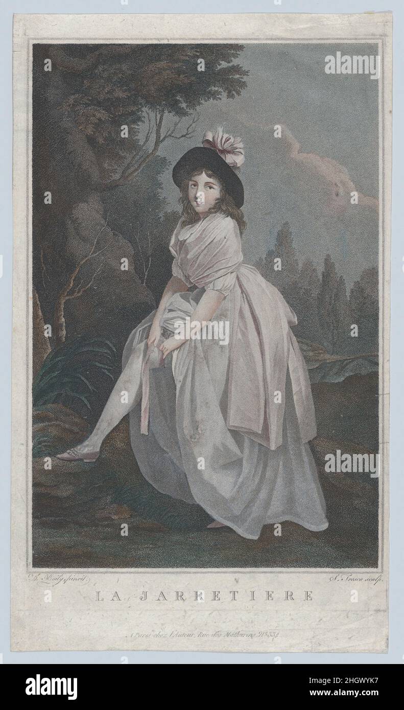 The Garter ca. 1810 Salvatore Tresca Italian. The Garter. Salvatore ...