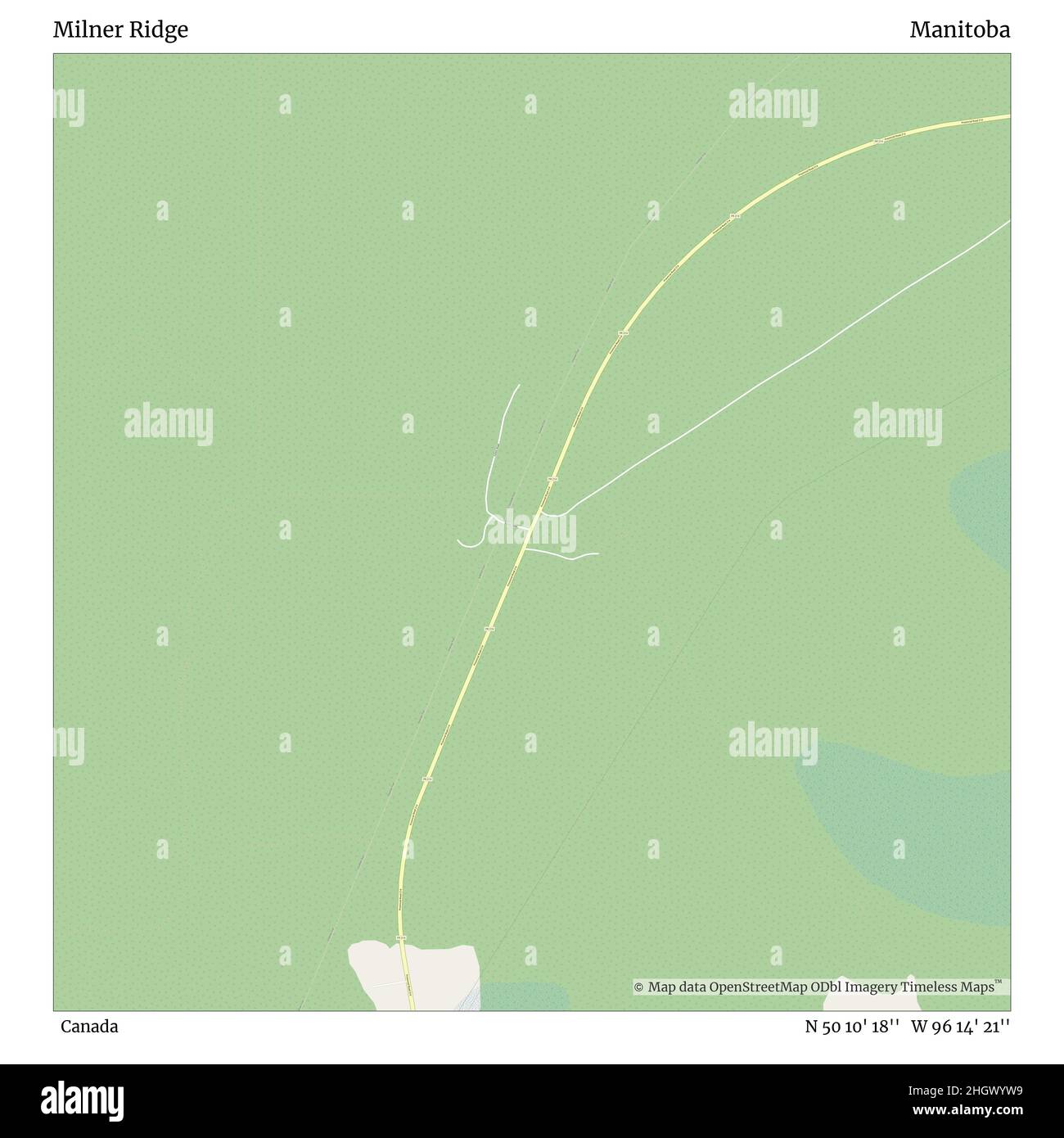 Map of milner Cut Out Stock Images & Pictures - Alamy