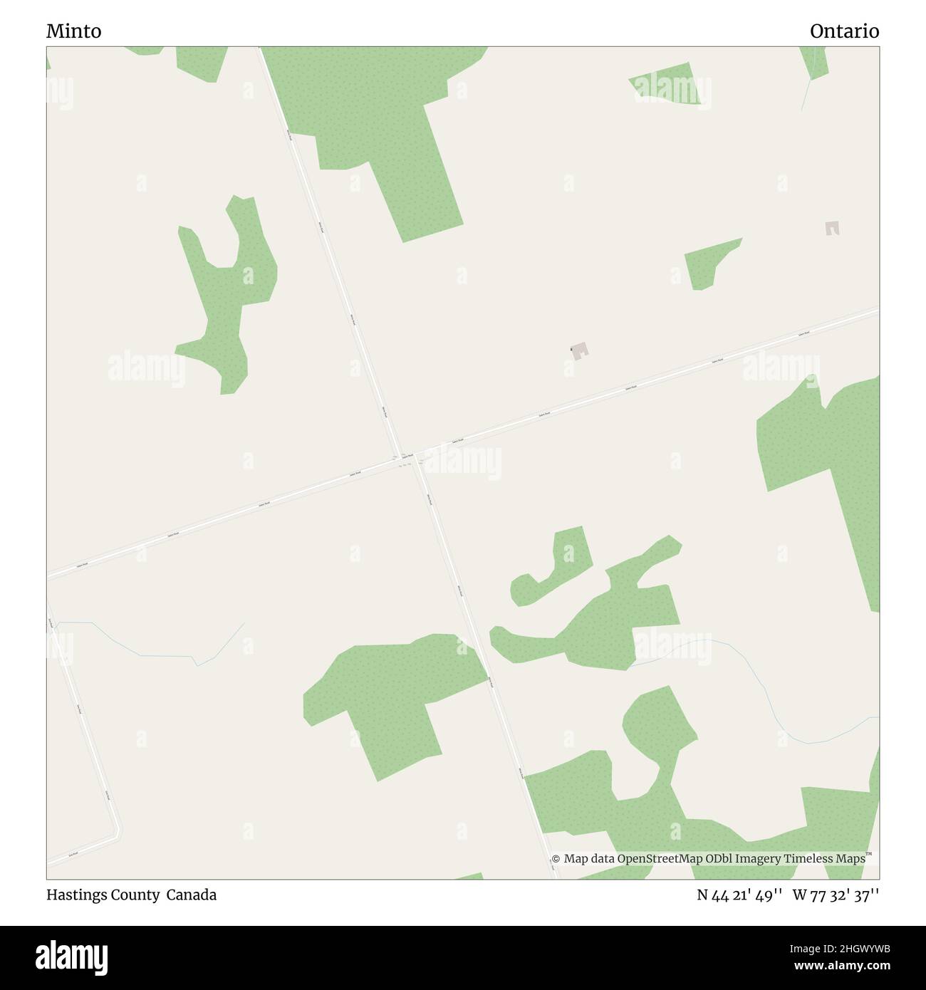 Minto map hi-res stock photography and images - Alamy