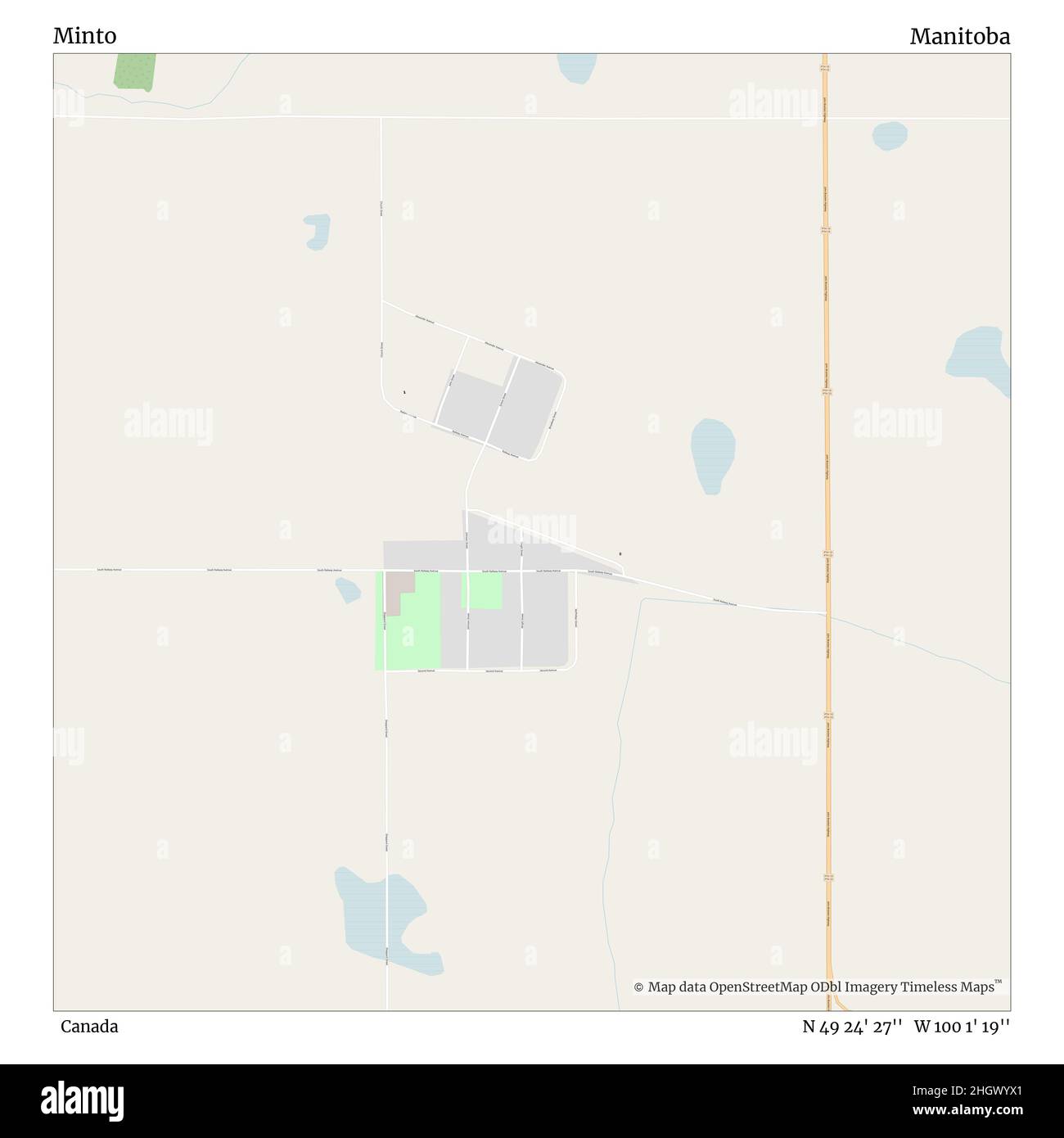 Minto map Cut Out Stock Images & Pictures - Alamy