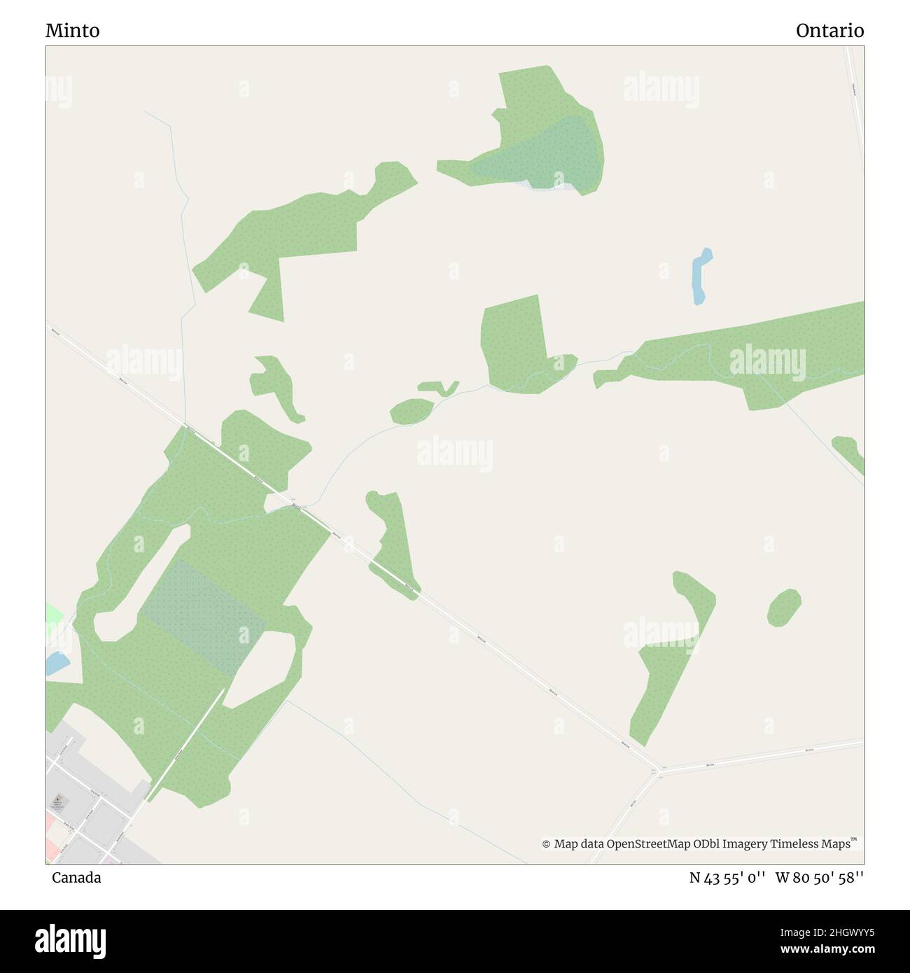 Minto map hi-res stock photography and images - Alamy