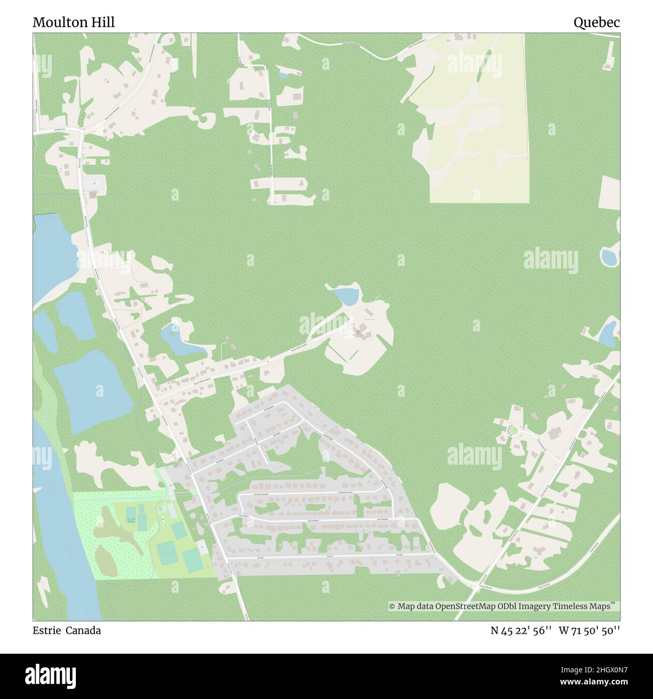 Map of moulton hi-res stock photography and images - Alamy