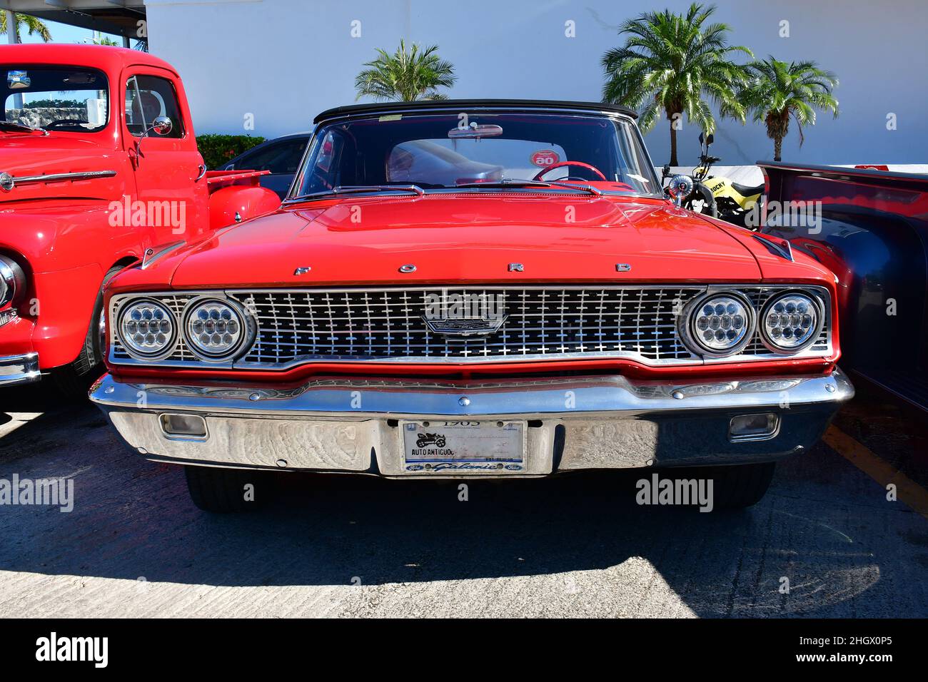 Ford Galaxie (1963) vintage car, Mexico, North America Stock Photo - Alamy