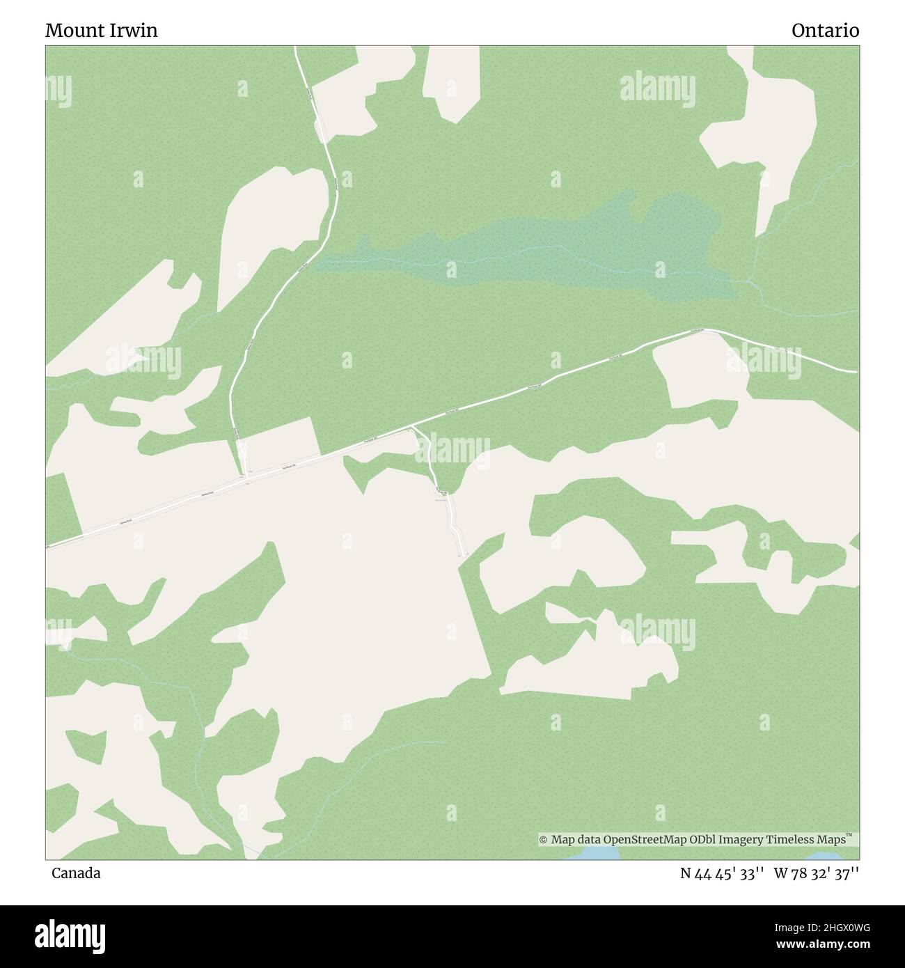 Map of irwin hi-res stock photography and images - Alamy