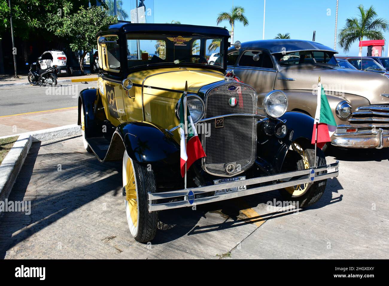 Ford Model A (1930) vintage car, Mexico, North America Stock Photo - Alamy