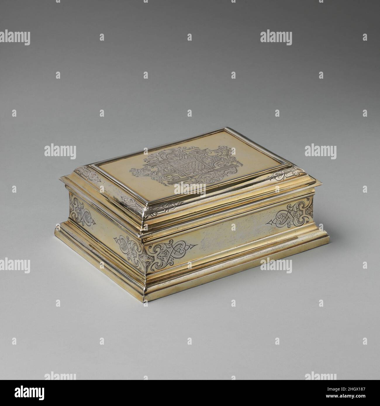 Casket 1716–17 James Fraillon. Casket. British, London. 1716–17. Silver ...