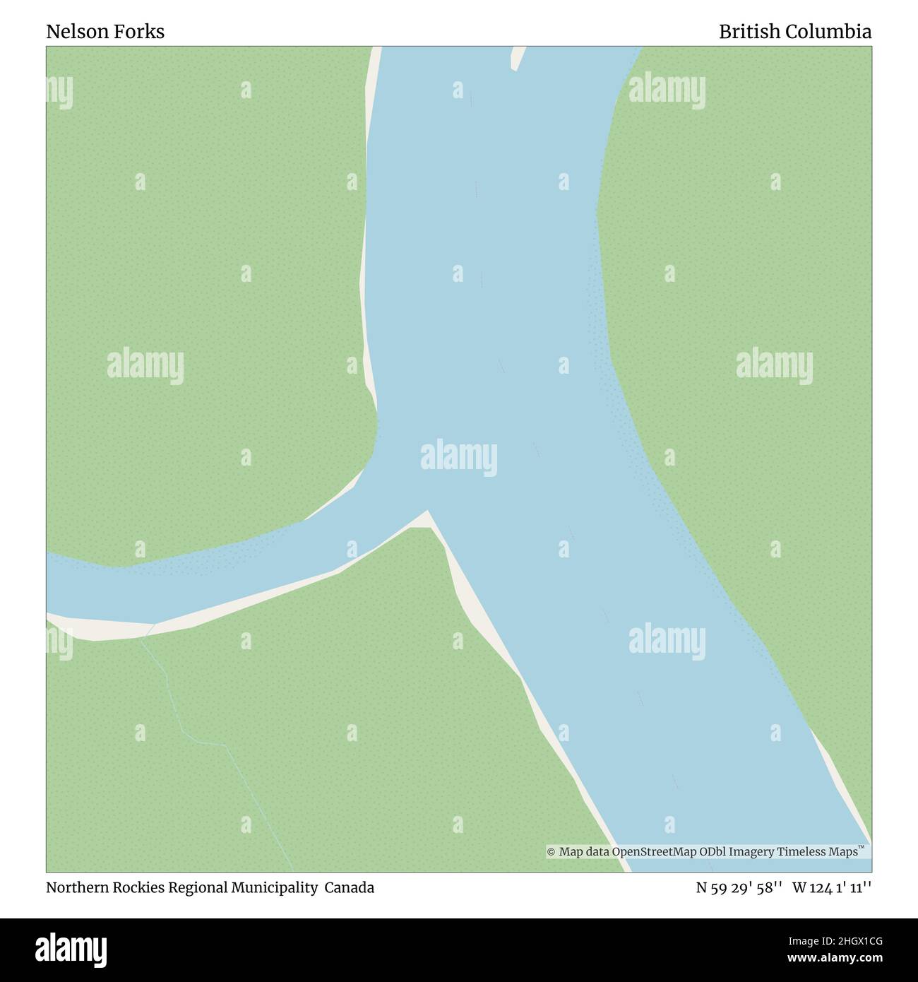 Nelson british columbia map hi-res stock photography and images - Alamy