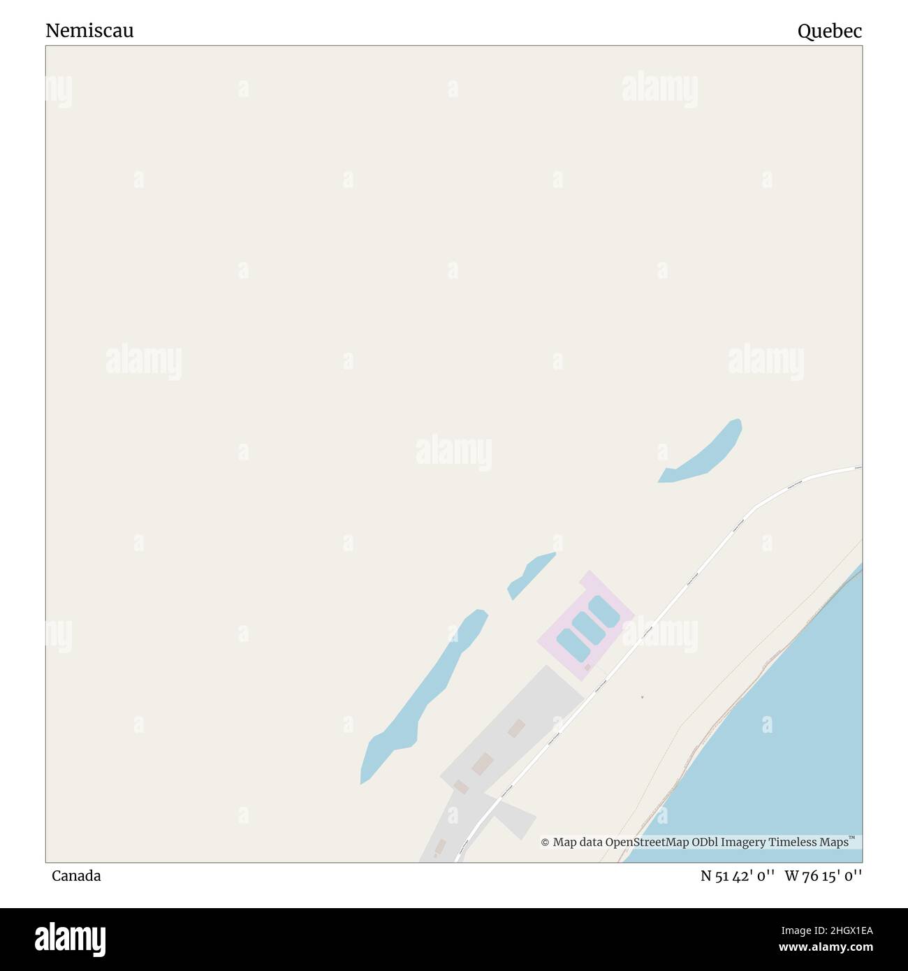 Map of quebec city hi-res stock photography and images - Alamy