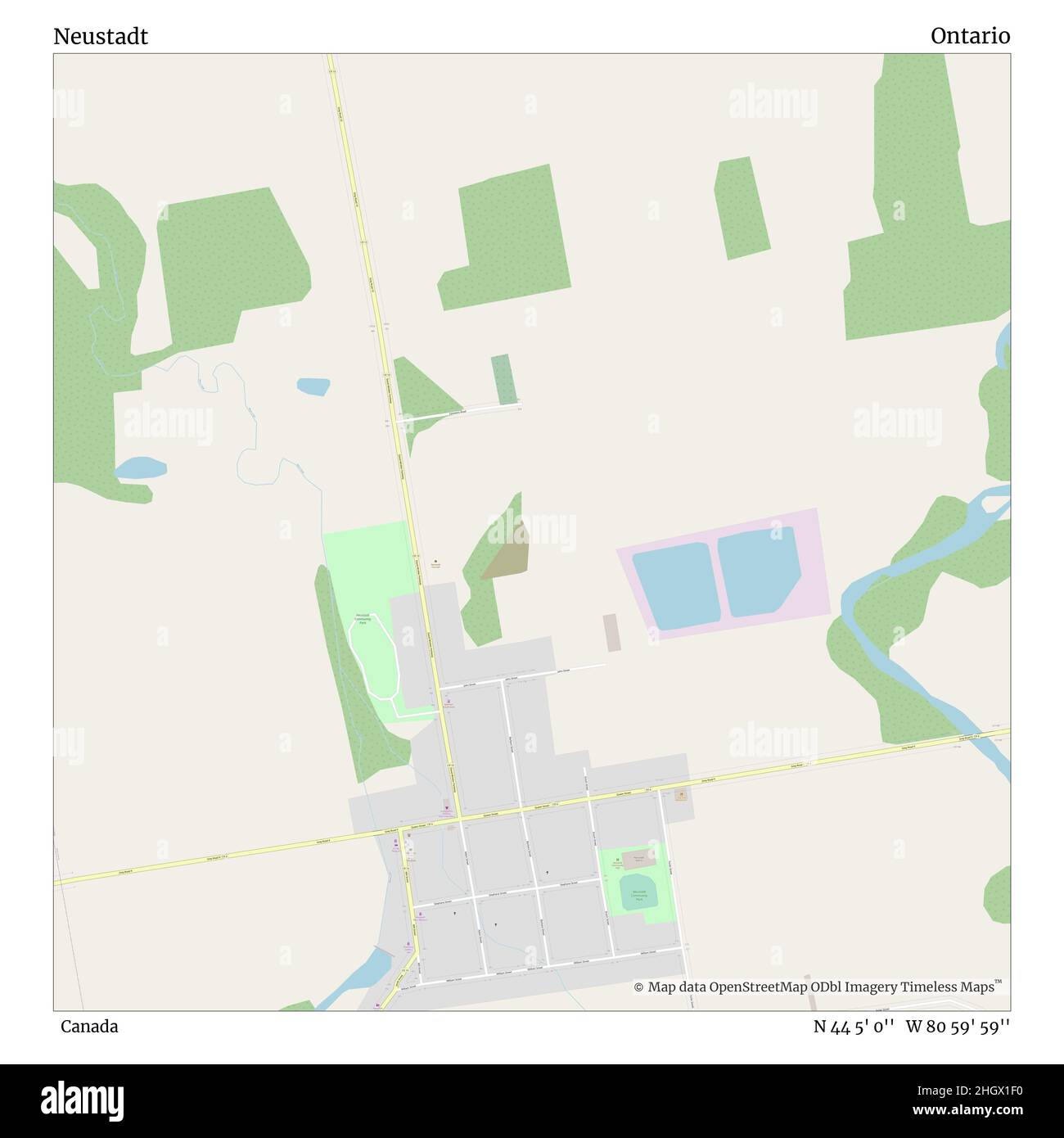 Ontario map Cut Out Stock Images & Pictures - Alamy