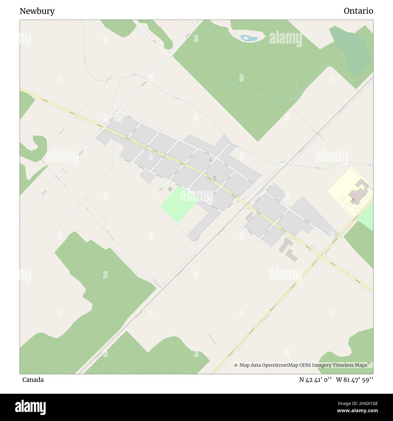 Map of newbury Cut Out Stock Images & Pictures - Alamy