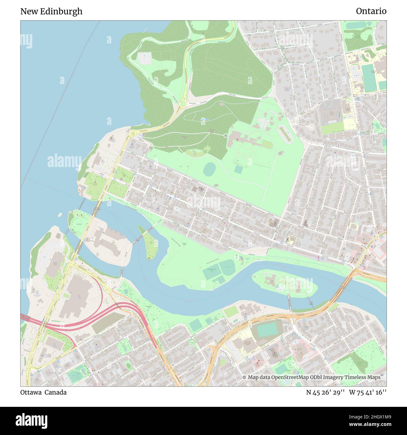 Edinburgh map new Cut Out Stock Images & Pictures - Alamy