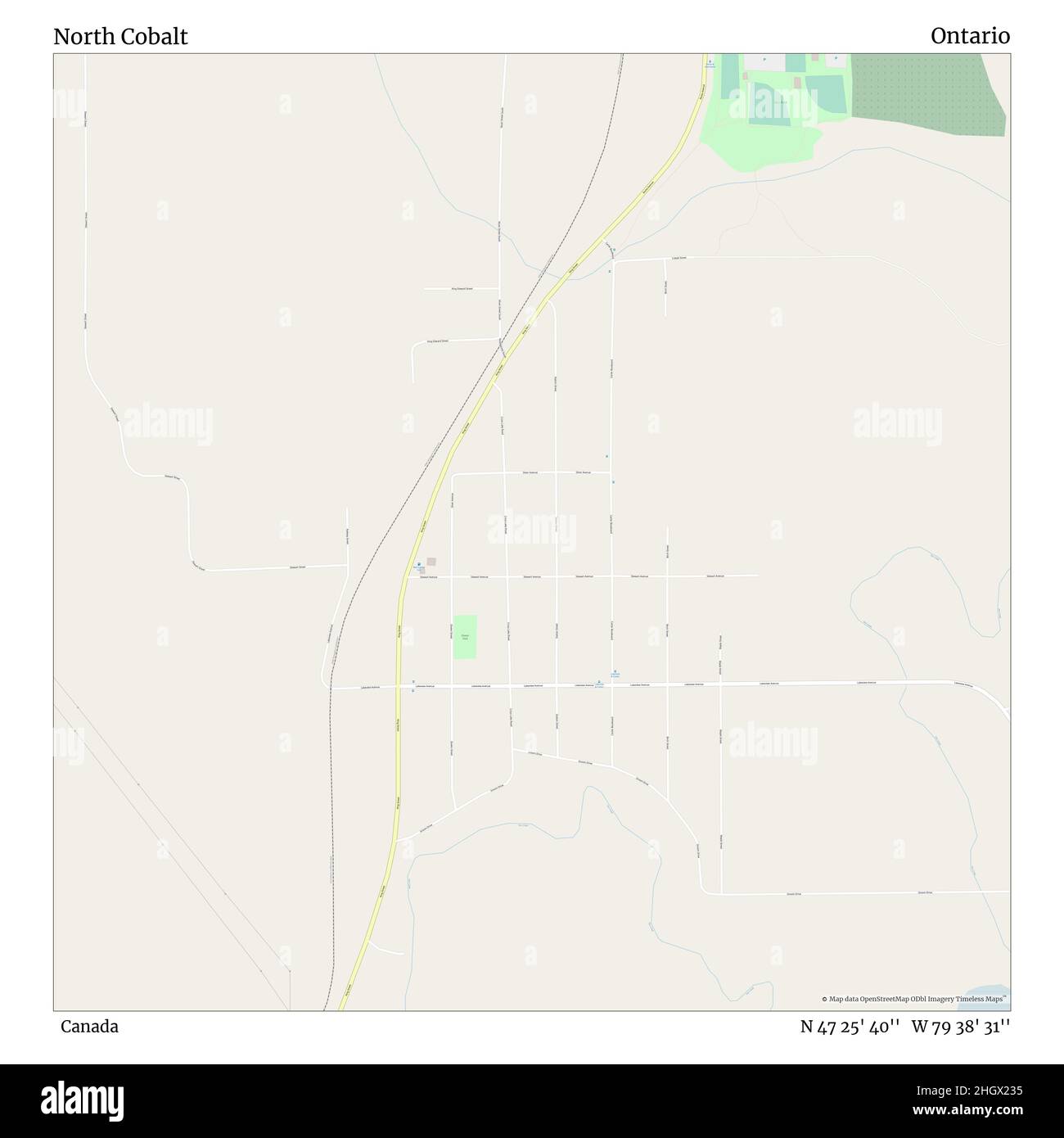 Map of cobalt hi-res stock photography and images - Alamy