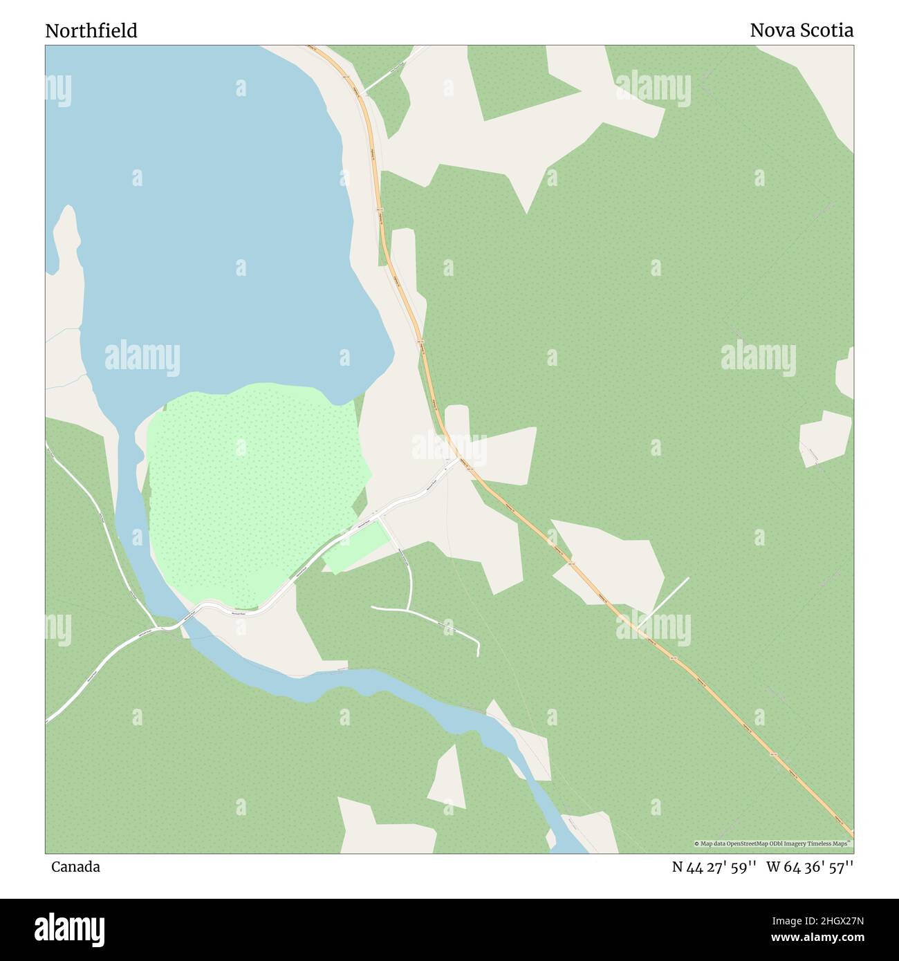 Northfield map hi-res stock photography and images - Alamy