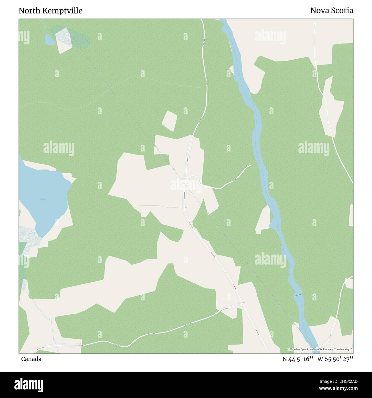 Map of kemptville hi-res stock photography and images - Alamy