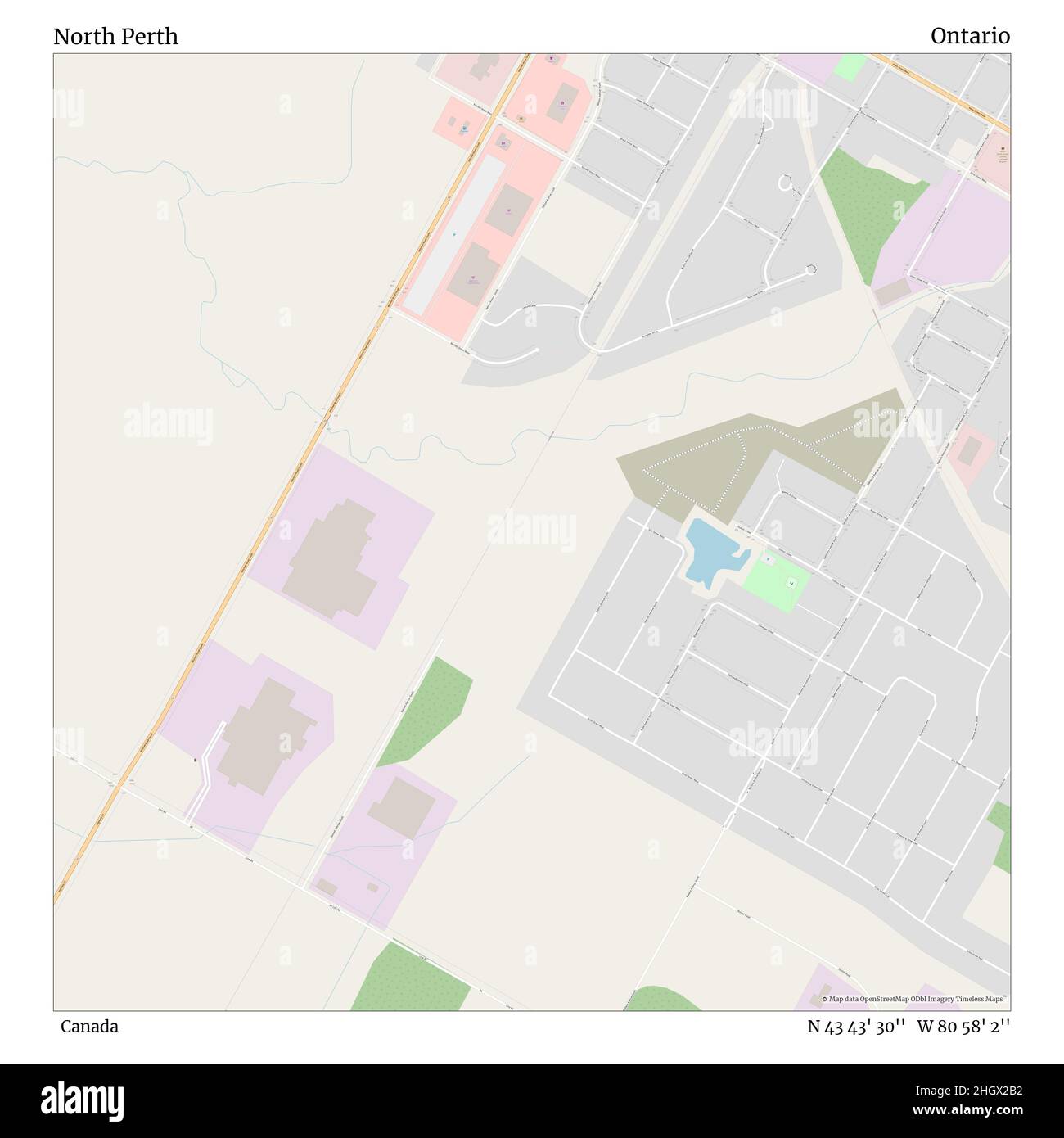 Perth map hi-res stock photography and images - Alamy