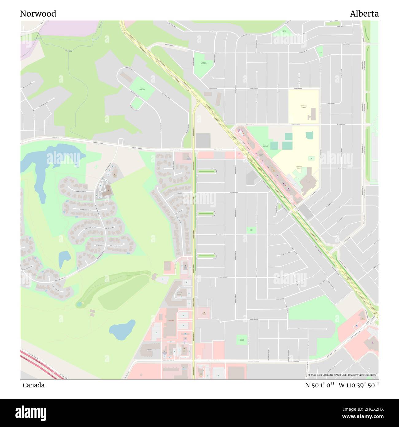 Norwood map Cut Out Stock Images & Pictures - Alamy