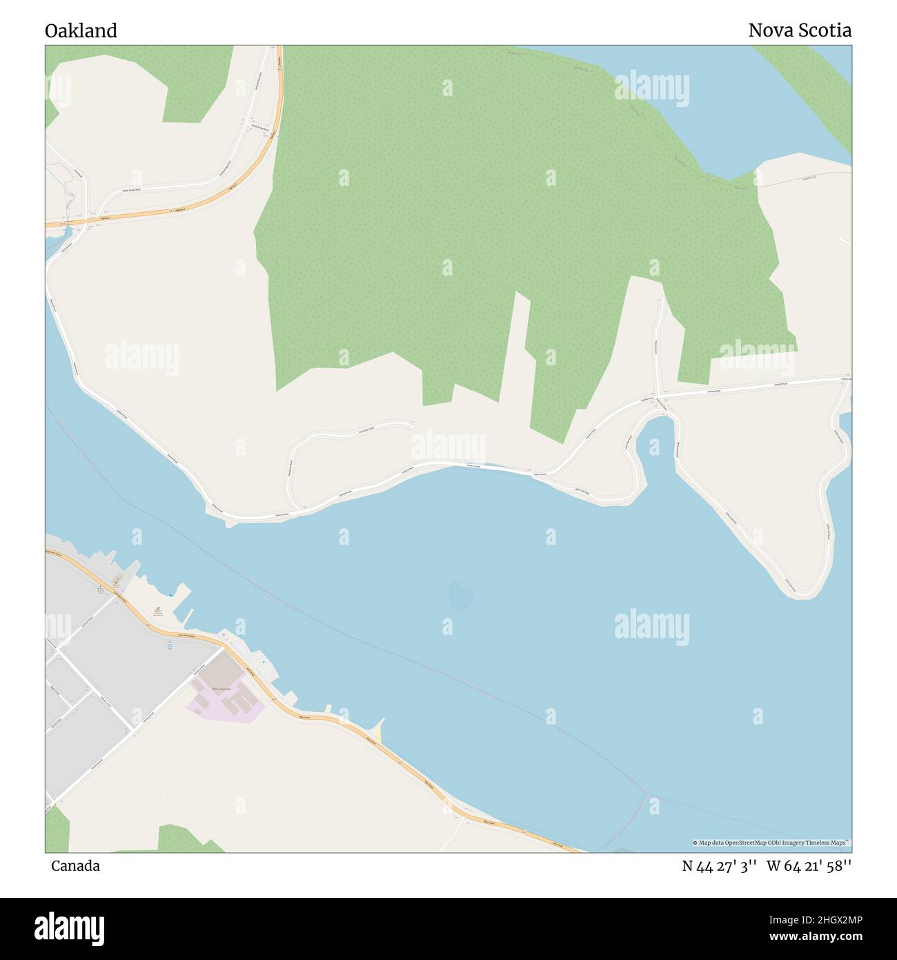 Extraordinary Oakland Canada Map Photos