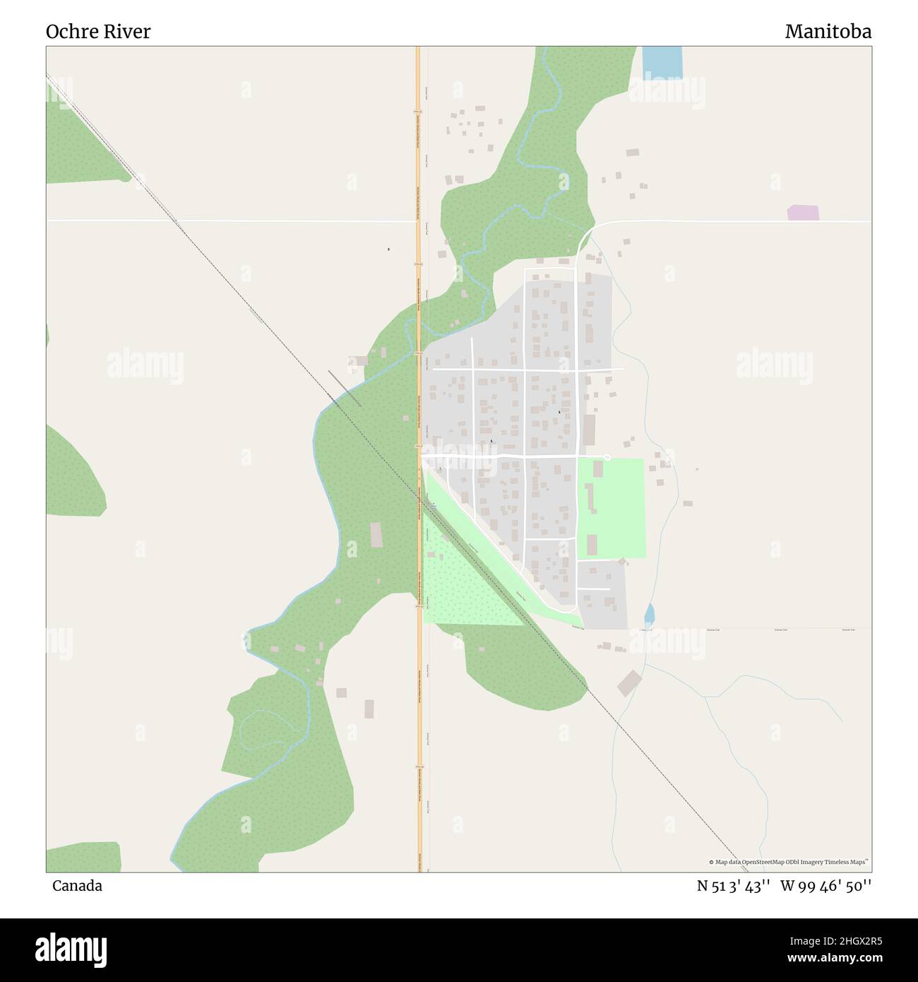 Map of ochre river hi-res stock photography and images - Alamy