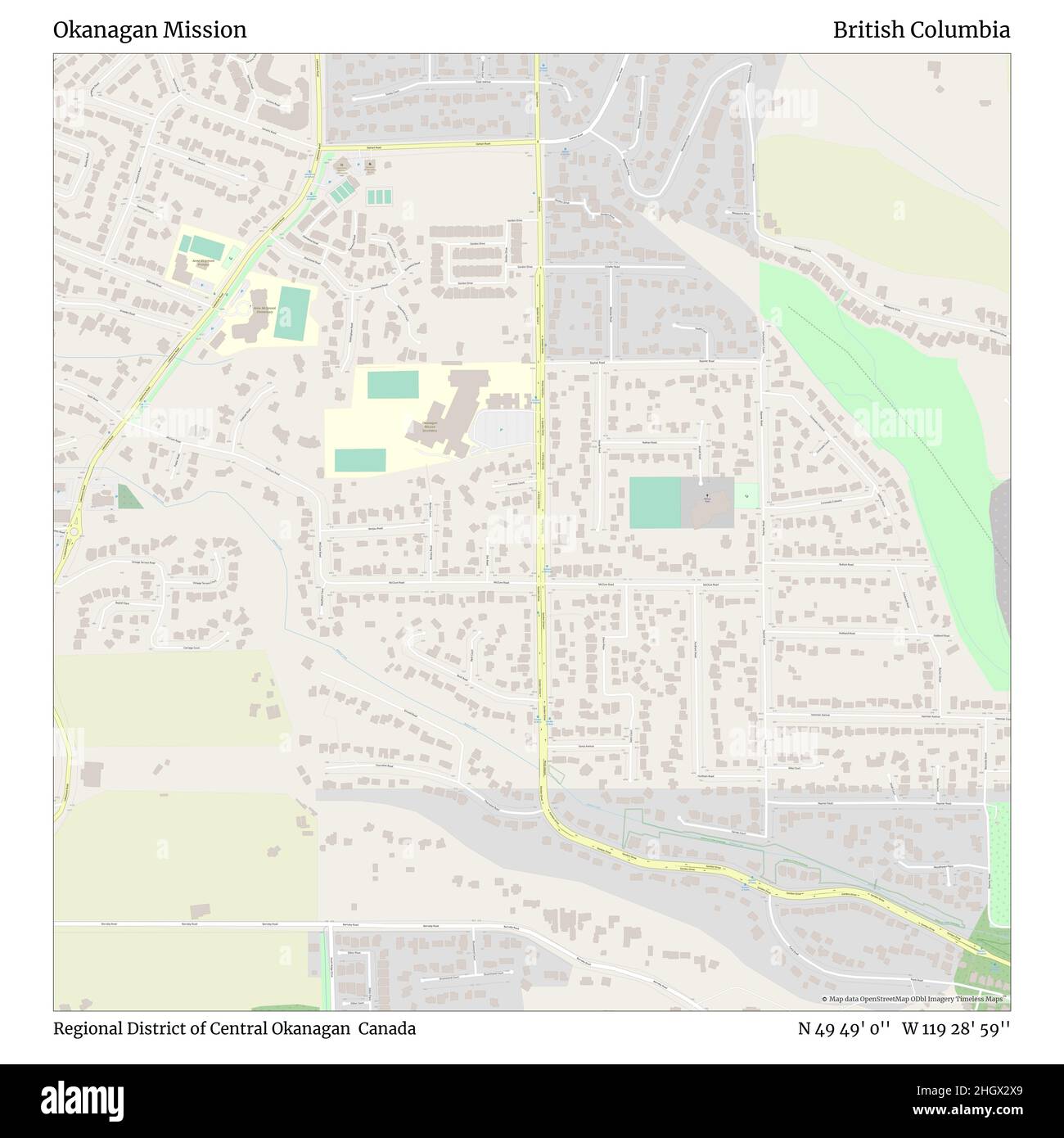 Mission british columbia map hi-res stock photography and images - Alamy