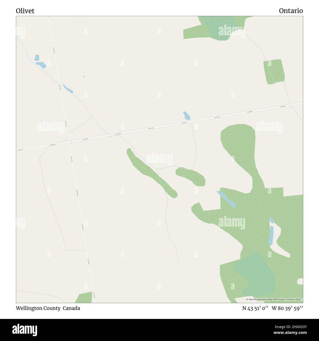 Map of olivet Cut Out Stock Images & Pictures - Alamy