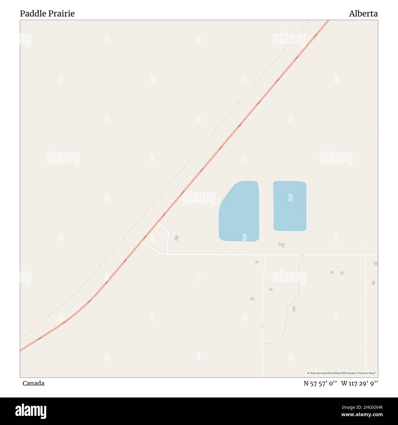 Prairie city map hi-res stock photography and images - Alamy