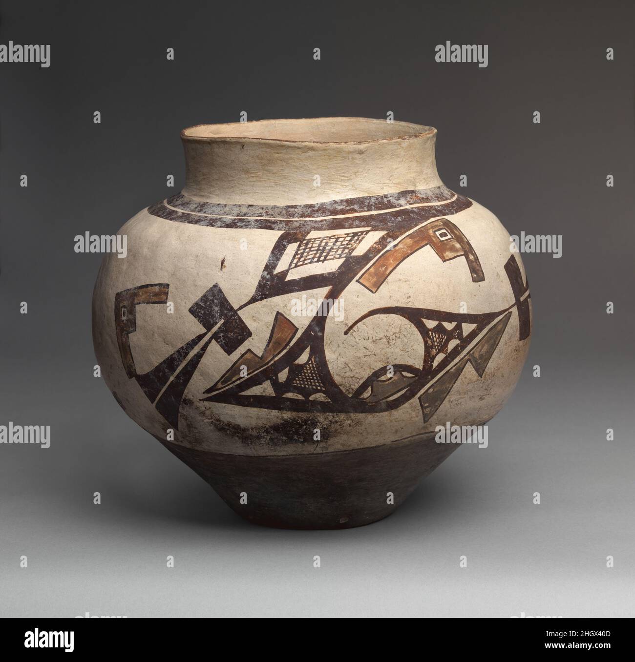 Acomita polychrome water jar ca. 1790 Acoma, Native American The ...