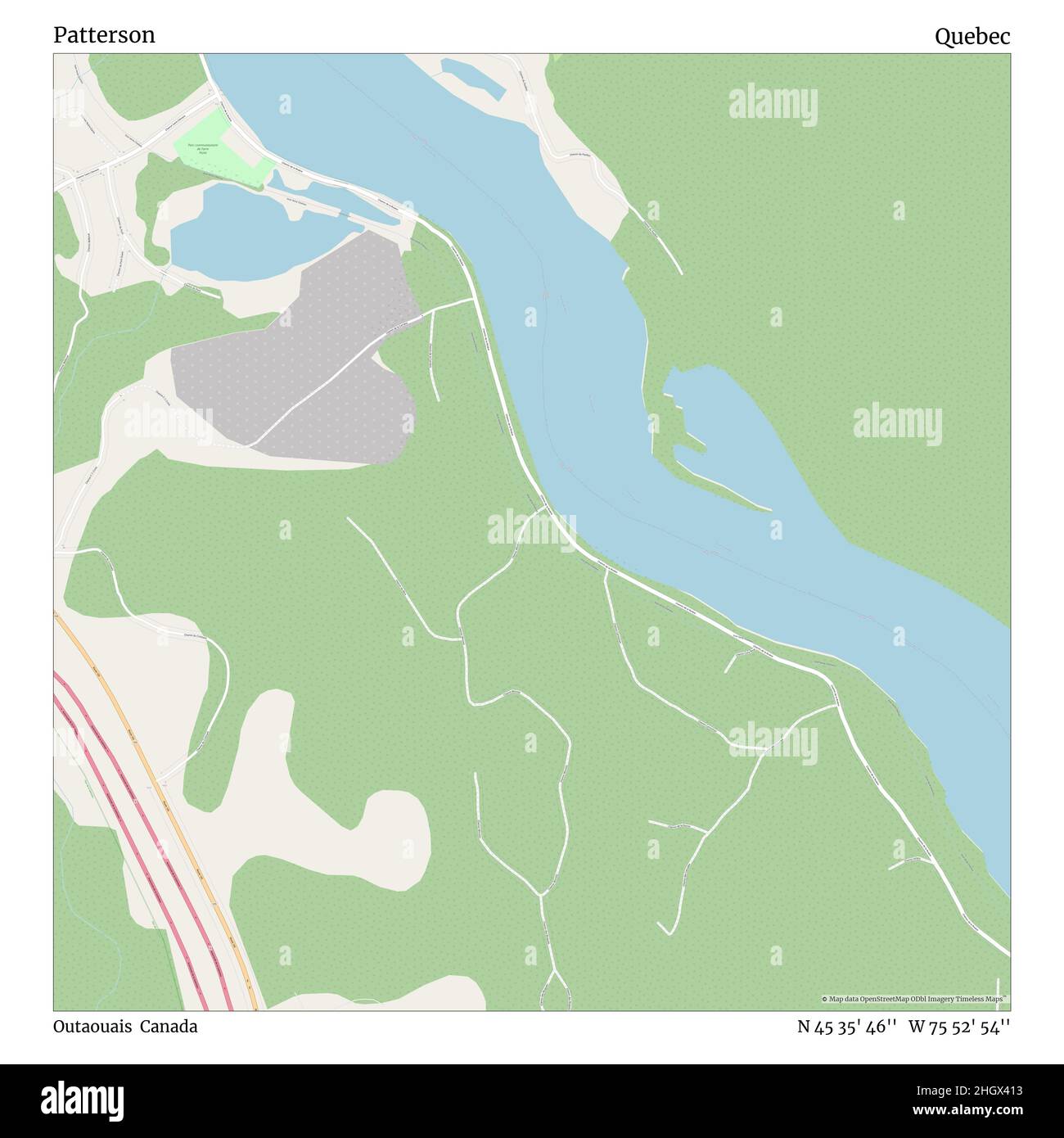 Map of patterson hi-res stock photography and images - Alamy