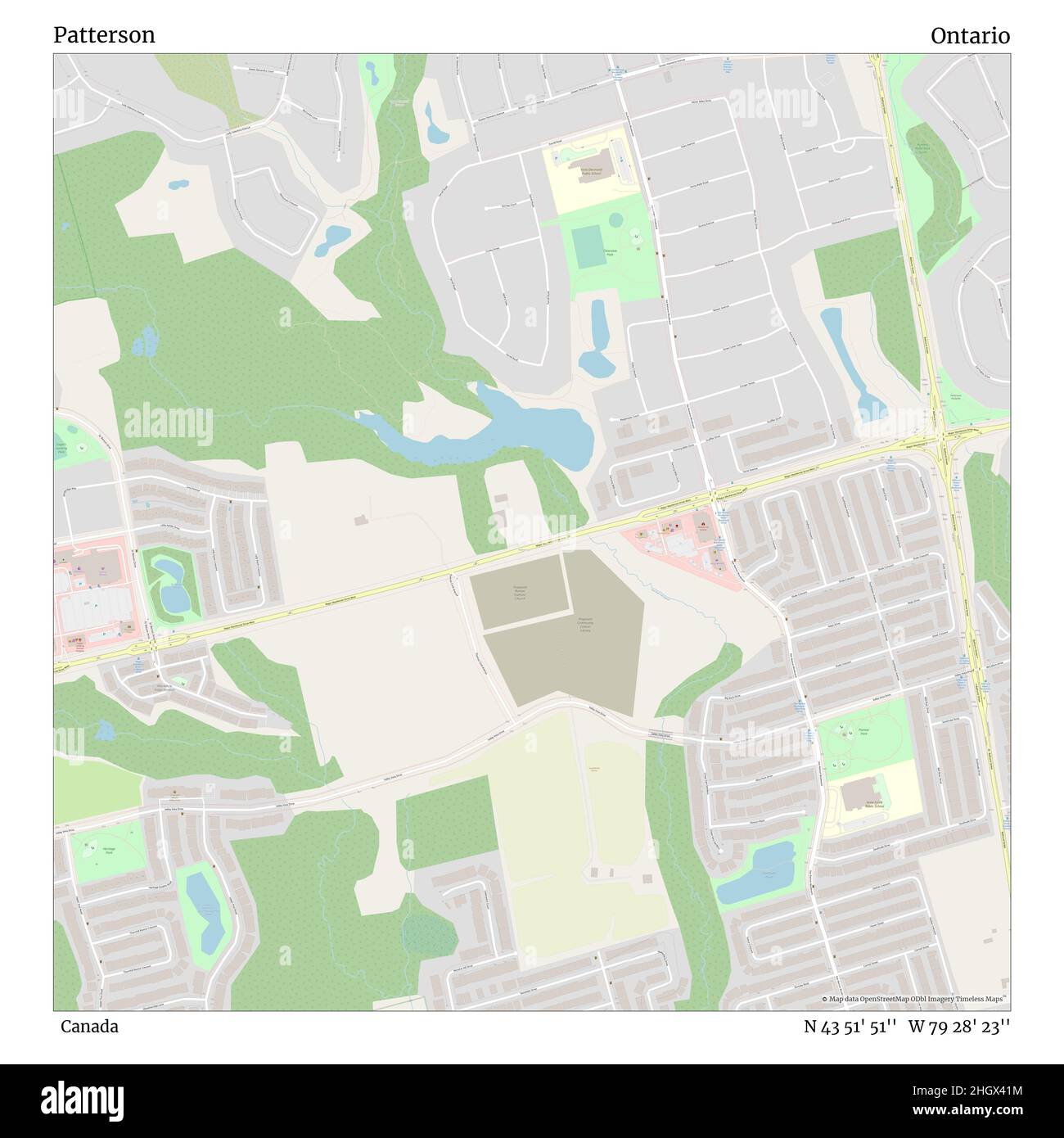 Map of patterson hi-res stock photography and images - Alamy