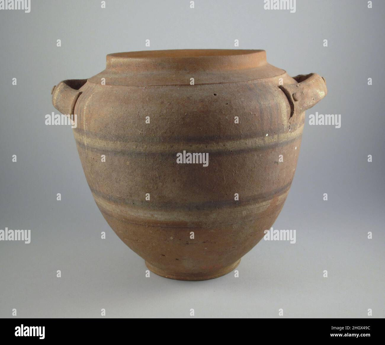 Krater 750–600 B.C. Cypriot Two-handled vase with horizontal bands in ...