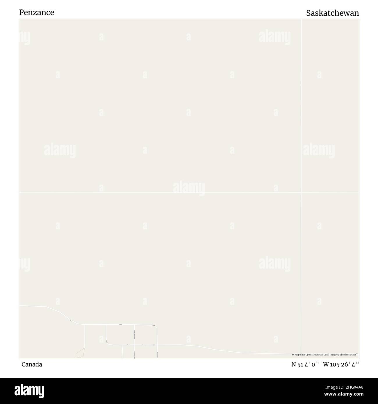 Penzance map hi-res stock photography and images - Alamy