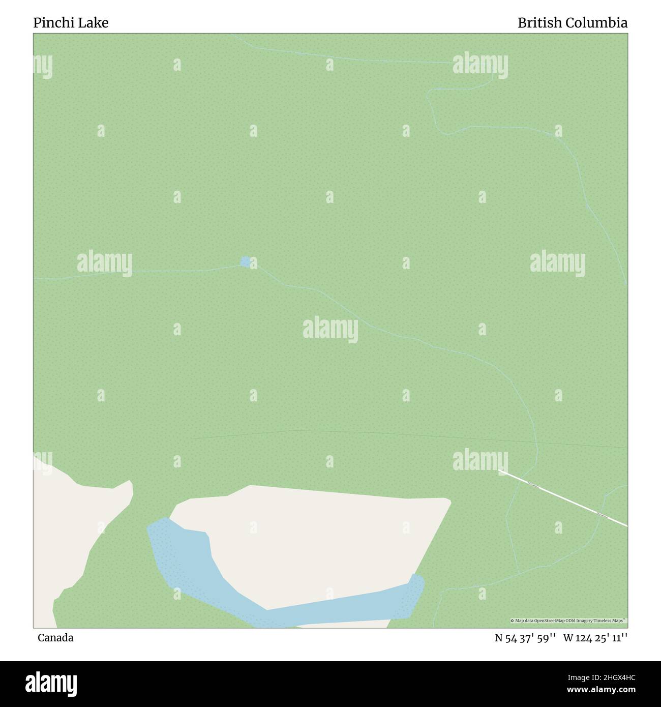 Pinchi lake Cut Out Stock Images & Pictures - Alamy