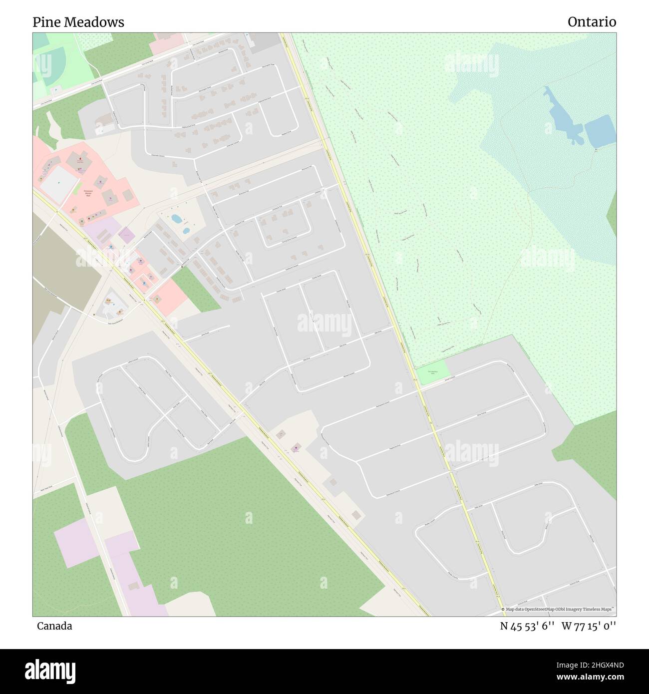 Great meadows map hi-res stock photography and images - Alamy