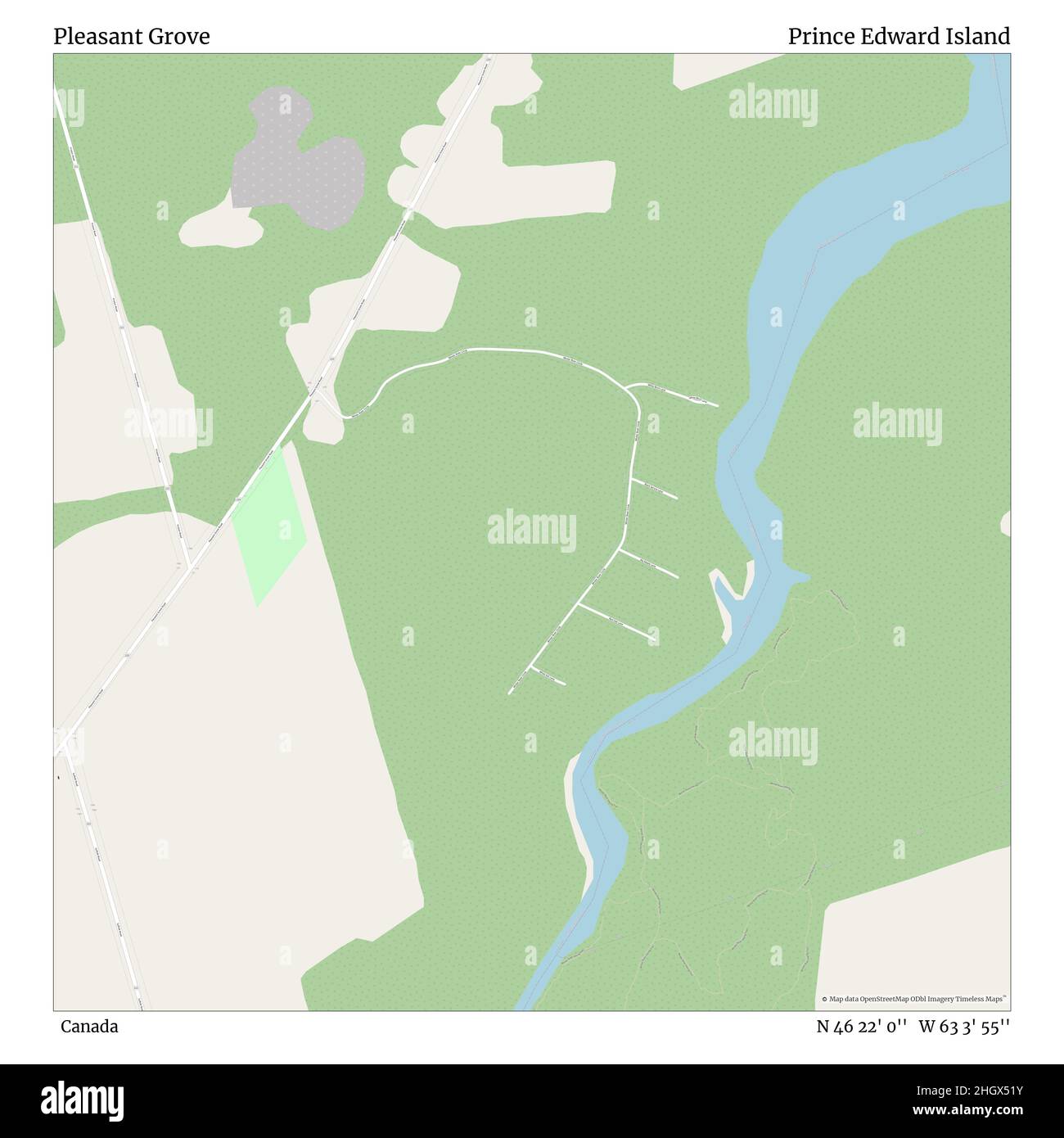 Map of pleasant grove Cut Out Stock Images & Pictures - Alamy