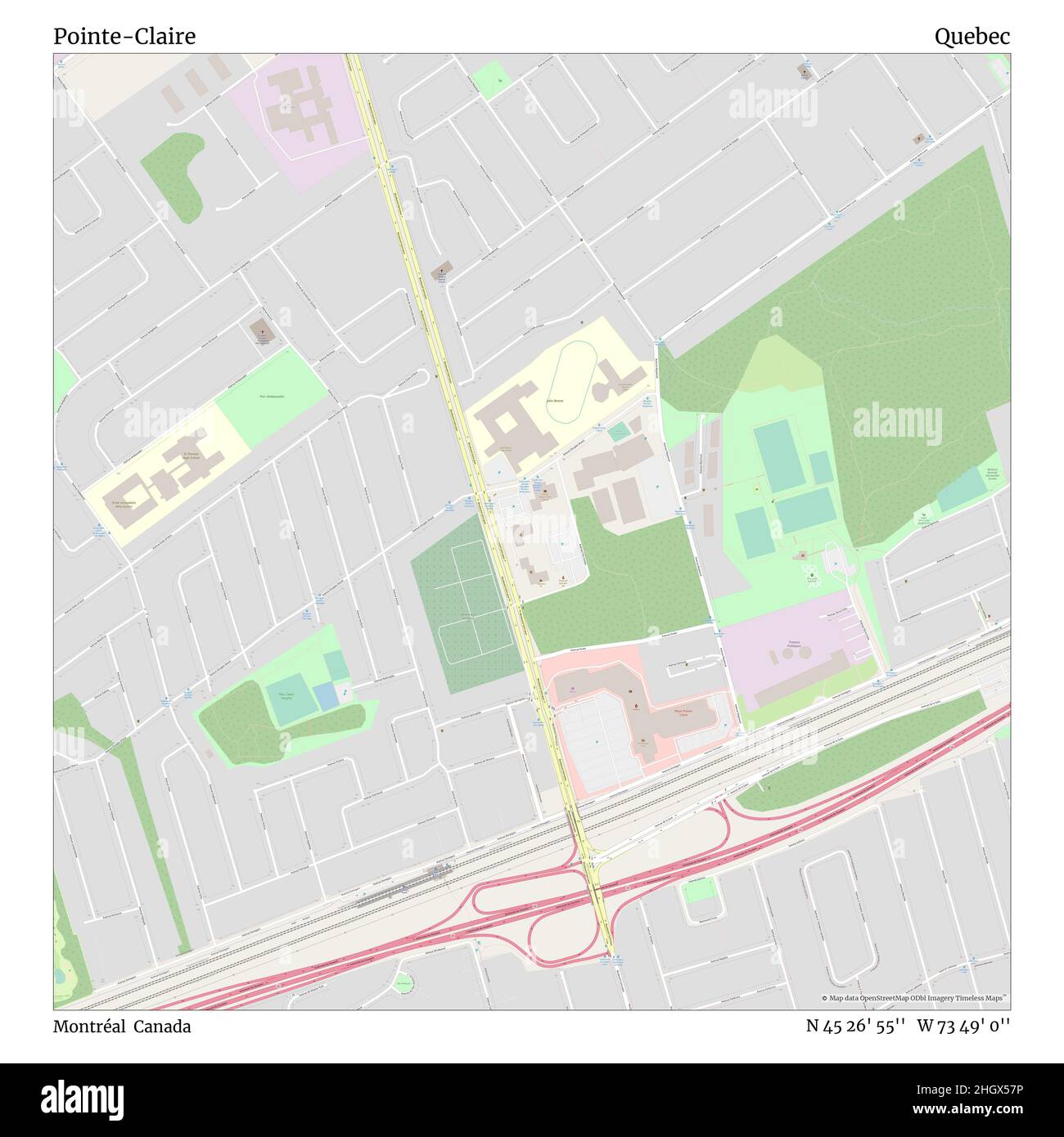 Pointe claire Cut Out Stock Images & Pictures - Alamy