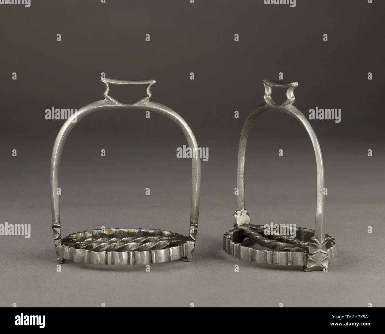 Pair of Child's Stirrups late 17th-18th century German or Spanish The ...