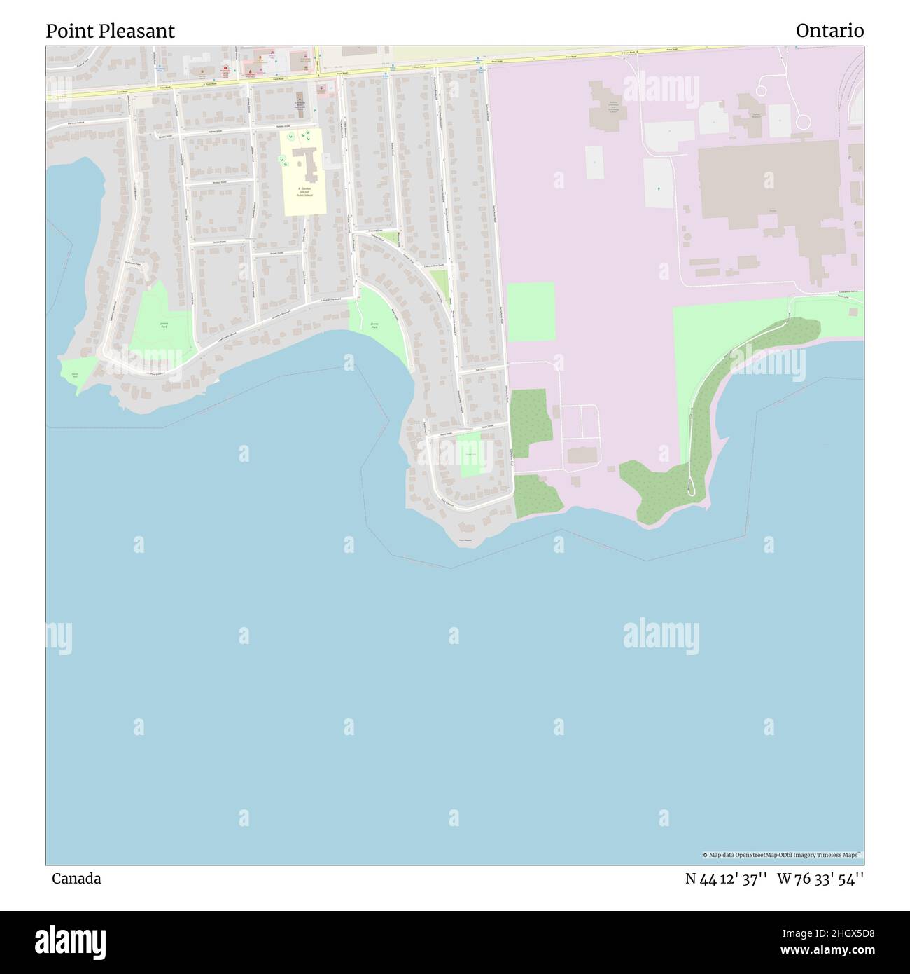 Map of point pleasant hi-res stock photography and images - Alamy