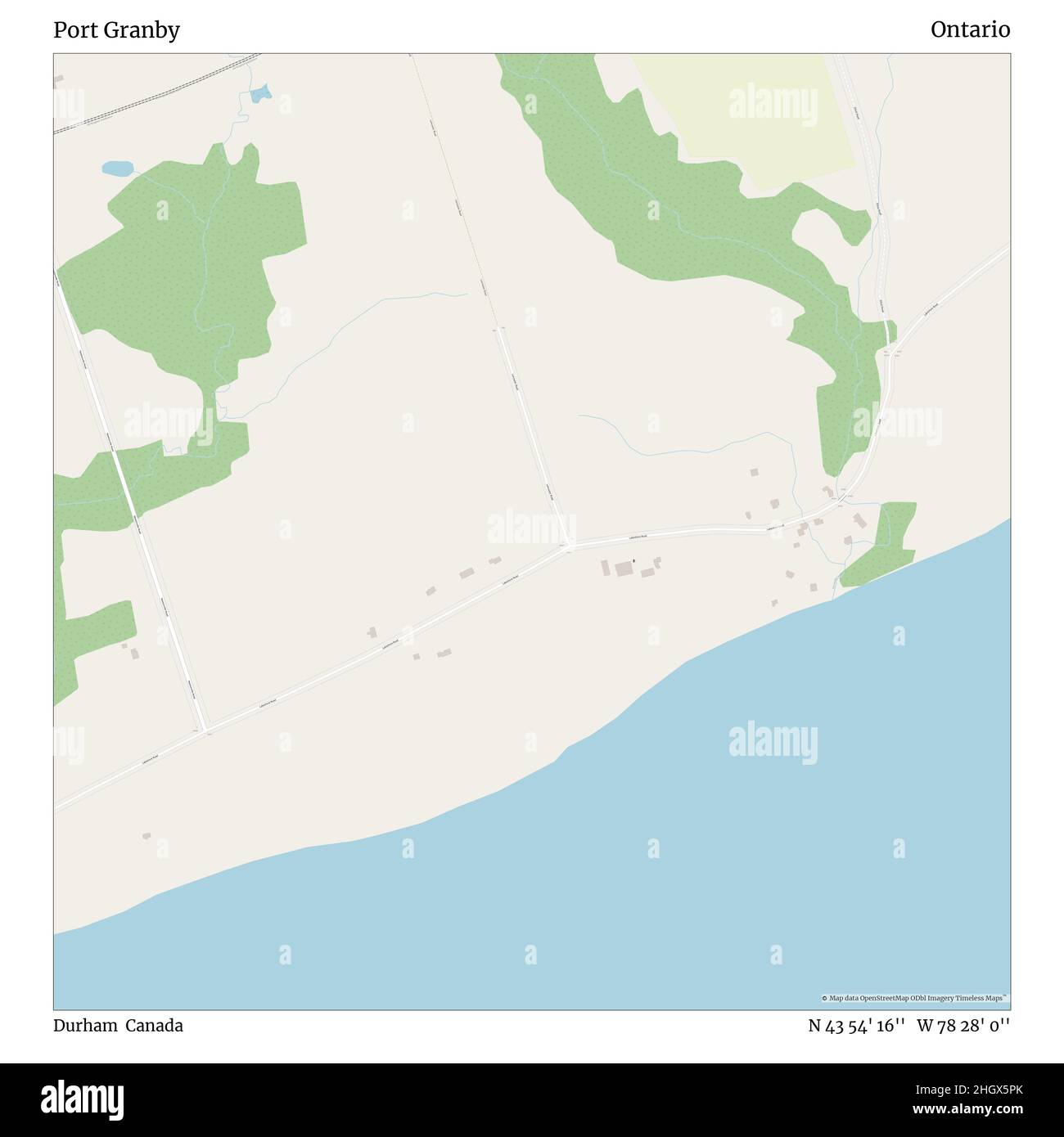 Durham ontario map hi-res stock photography and images - Alamy