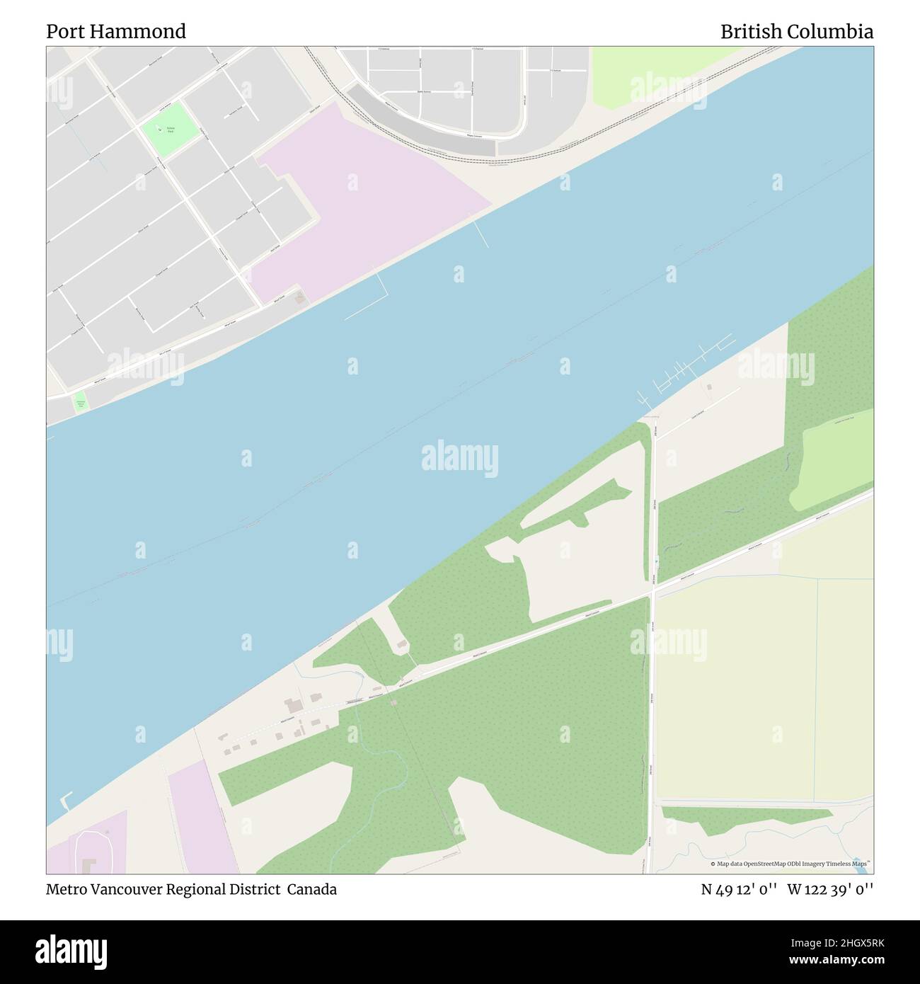 Map of hammond hi-res stock photography and images - Alamy