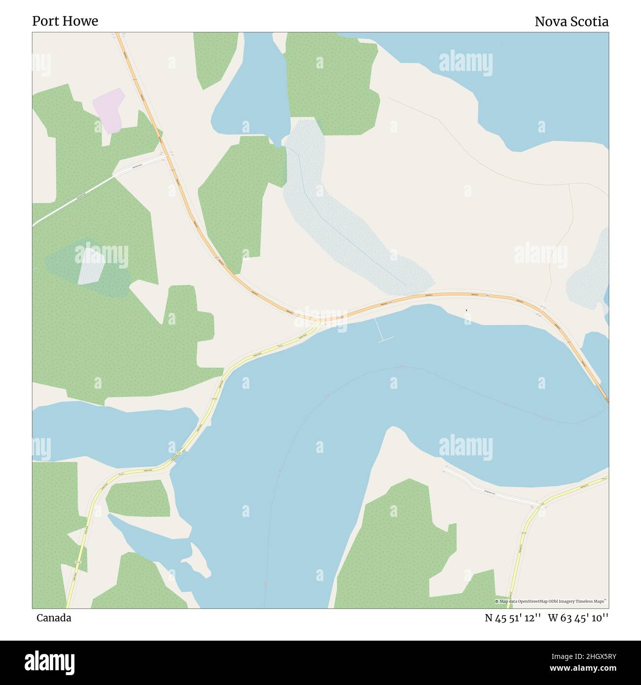 Howe map hi-res stock photography and images - Alamy