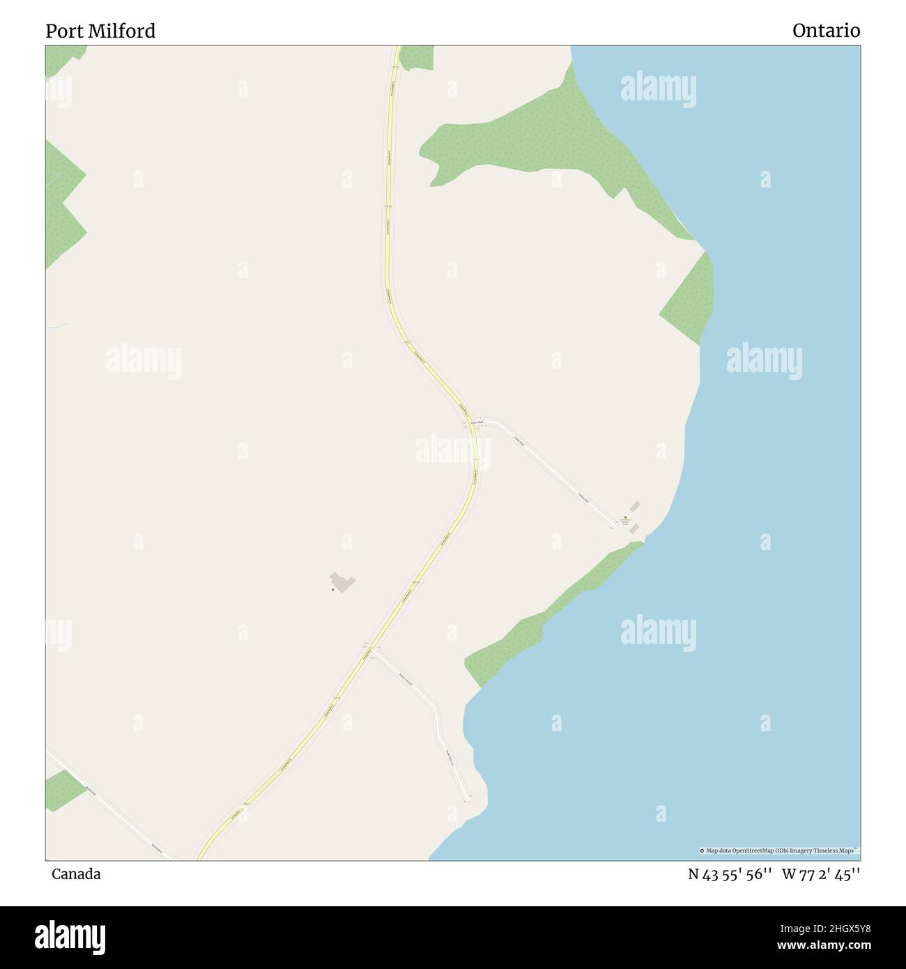 Map of milford hi-res stock photography and images - Alamy