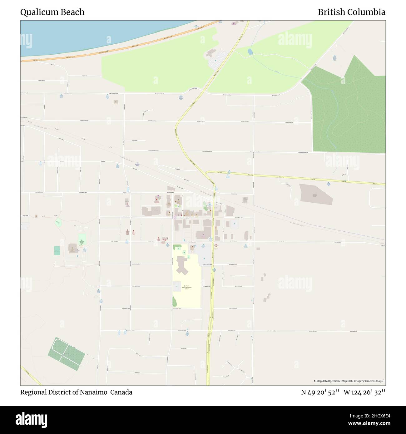 Qualicum beach Cut Out Stock Images & Pictures - Alamy