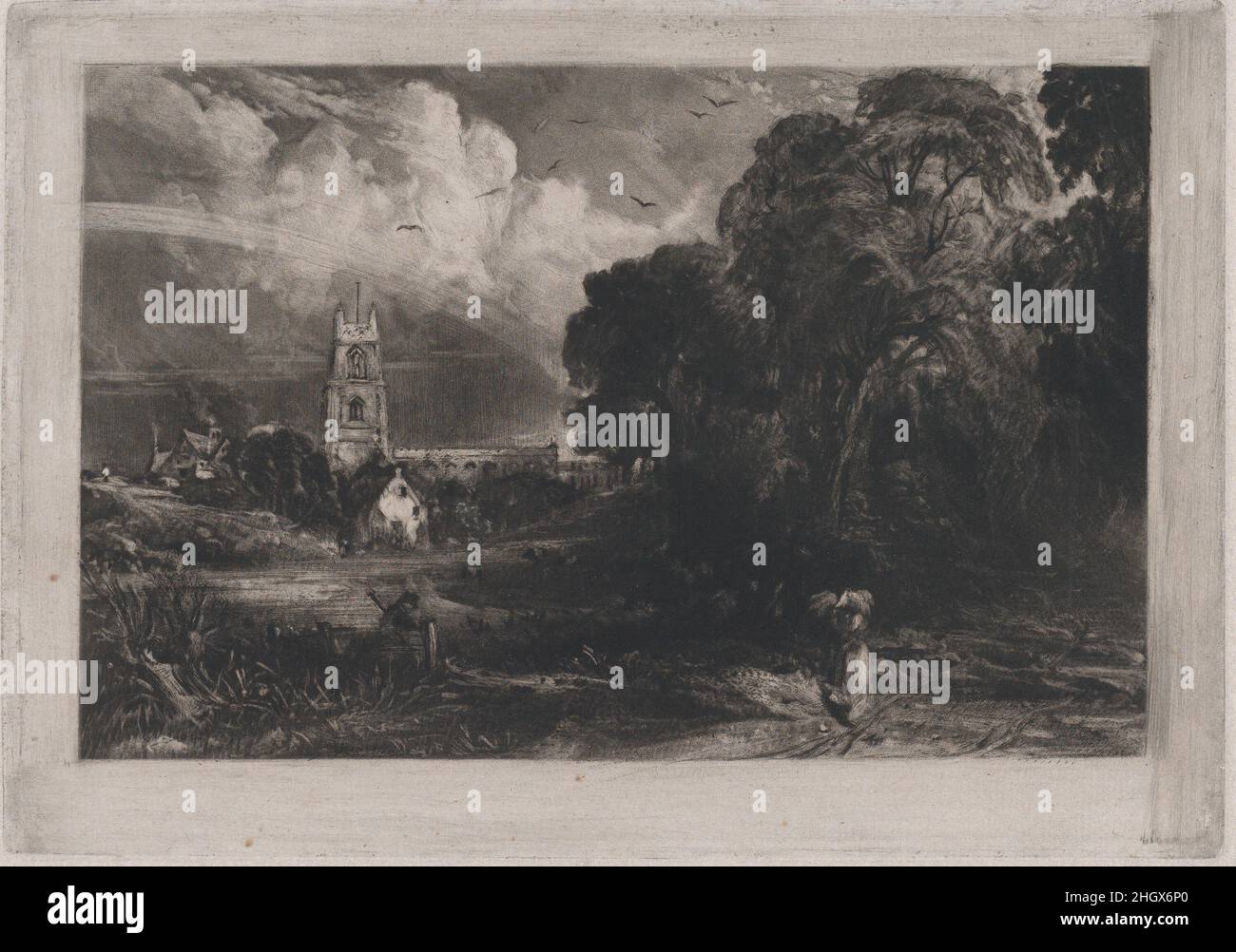 Stoke-by-Neyland 1829 David Lucas British In 1827, Constable began work ...