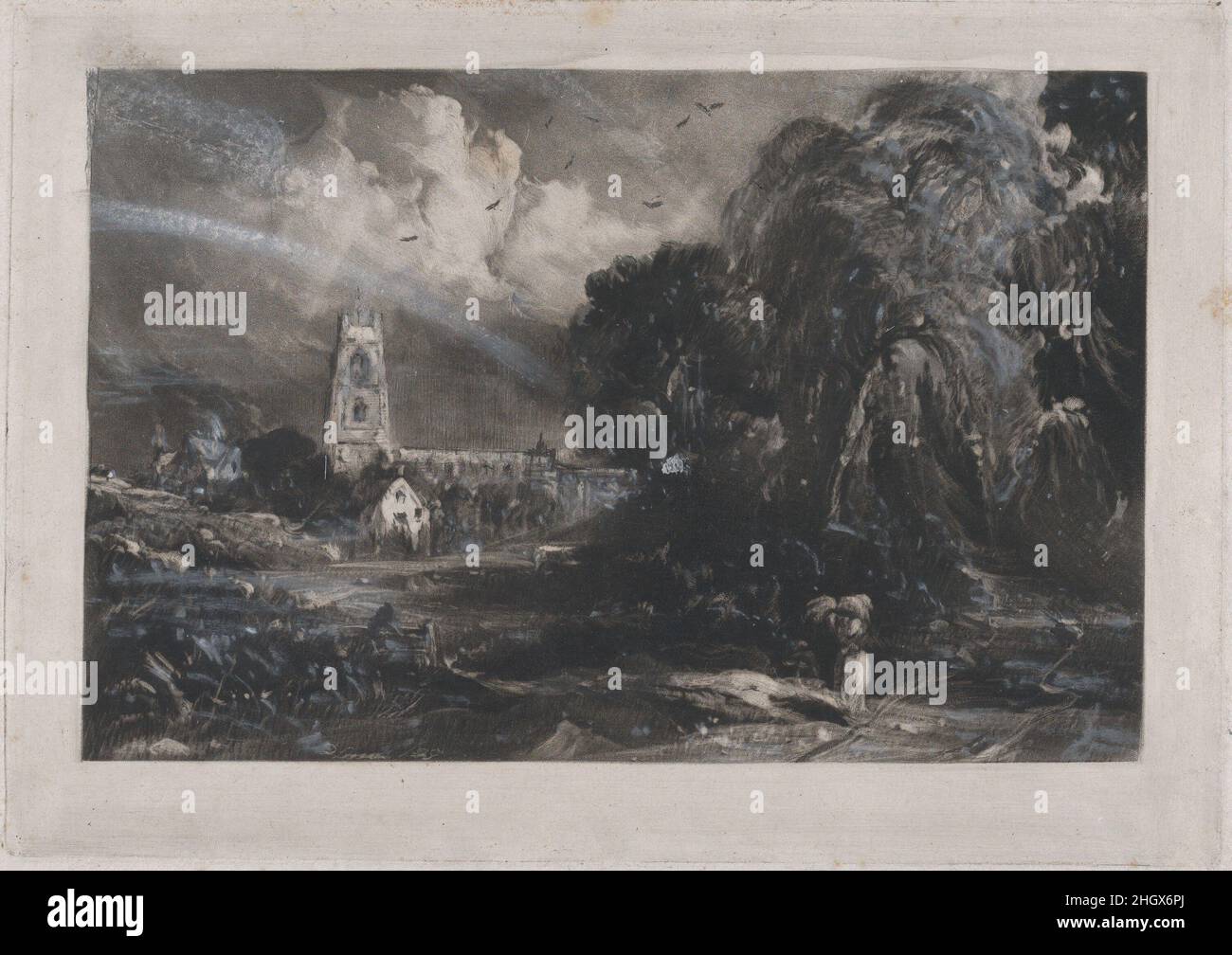 Stoke-by-Neyland 1829 David Lucas British In 1827, Constable began work ...