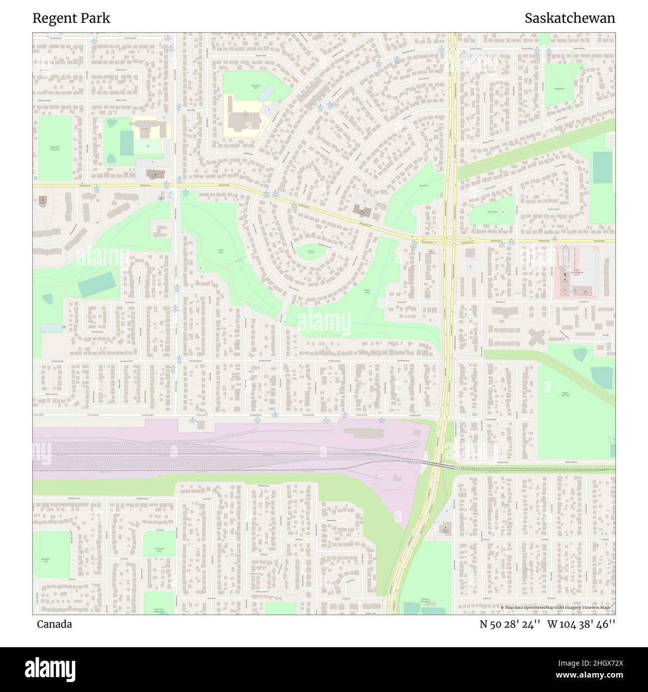 Map of regent Cut Out Stock Images & Pictures - Alamy