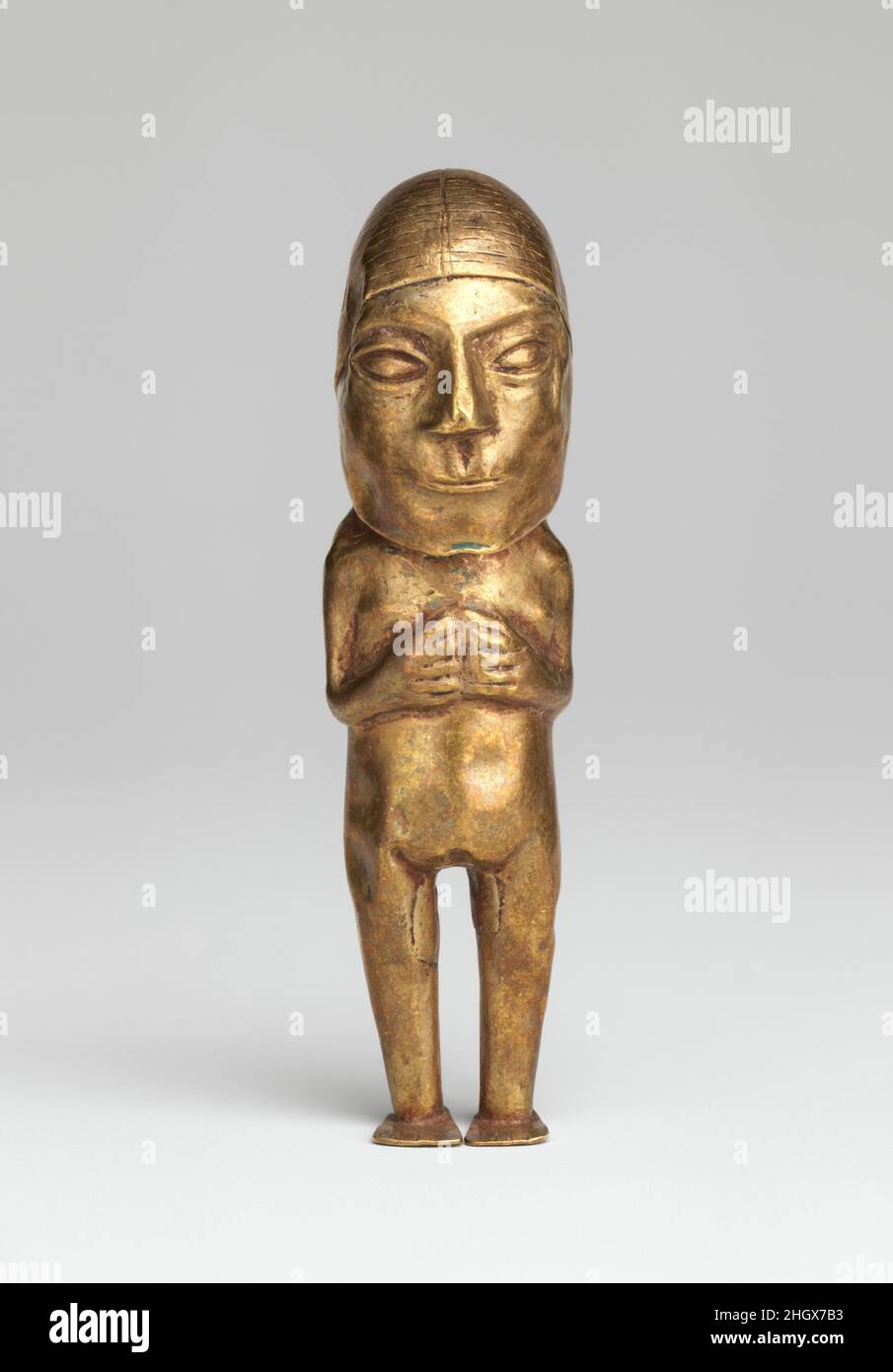 Female figurine 1400–1533 Inca This female figurine is made of hammered ...