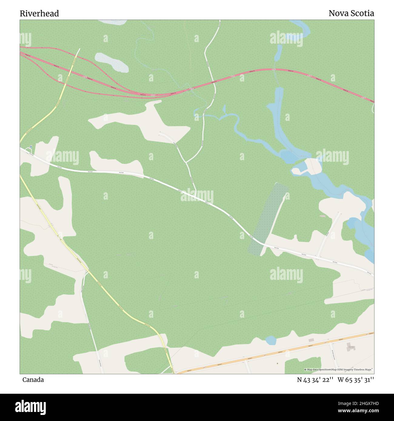 Map of riverhead Cut Out Stock Images & Pictures - Alamy