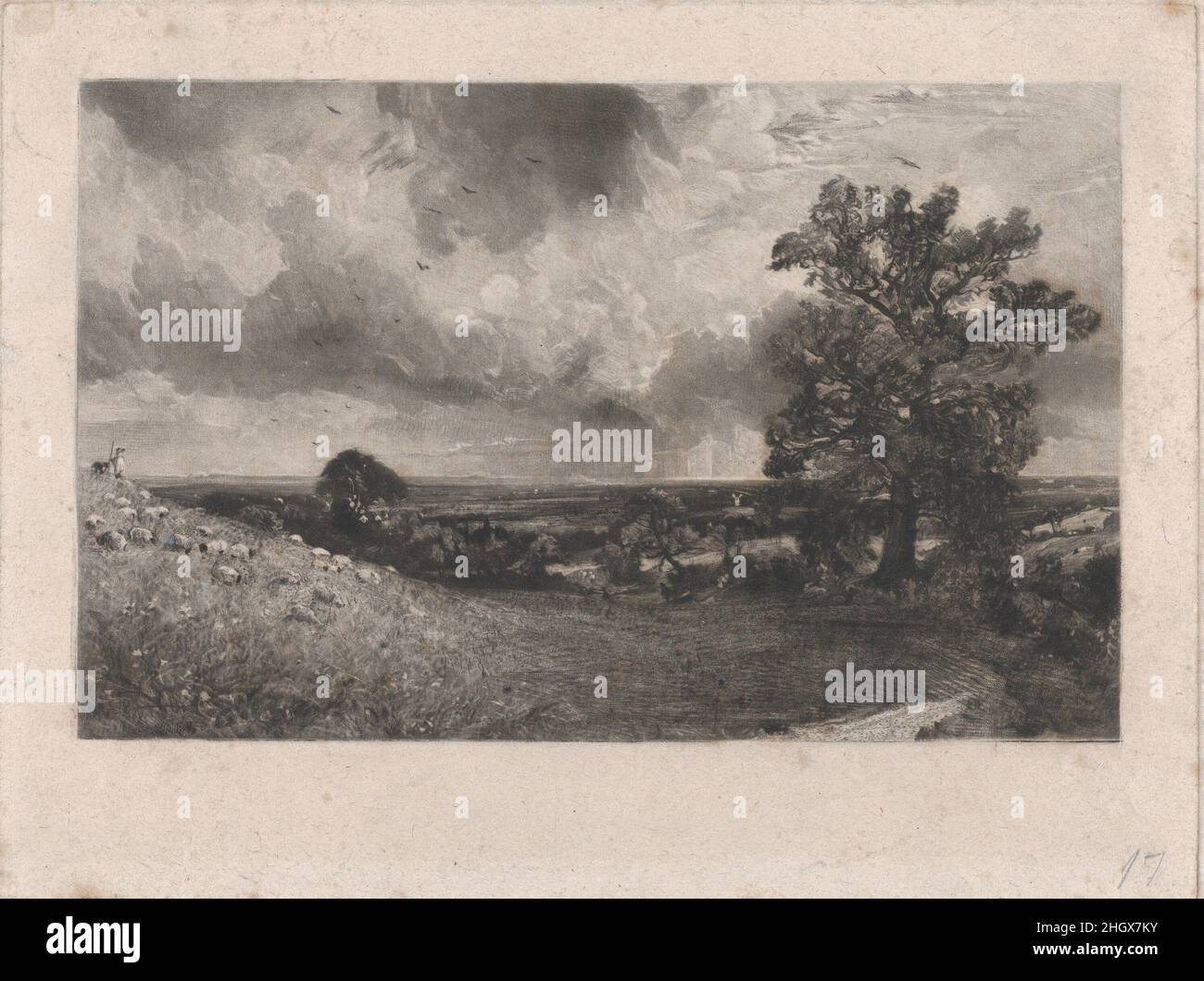 Noon 1830 David Lucas British In 1827, Constable began work on the ...