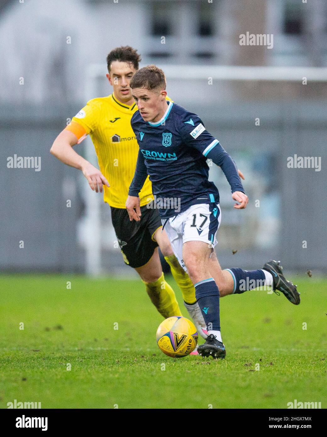 22nd January 2022: C&G Systems Stadium, Dumbarton, Scotland; Scottish ...